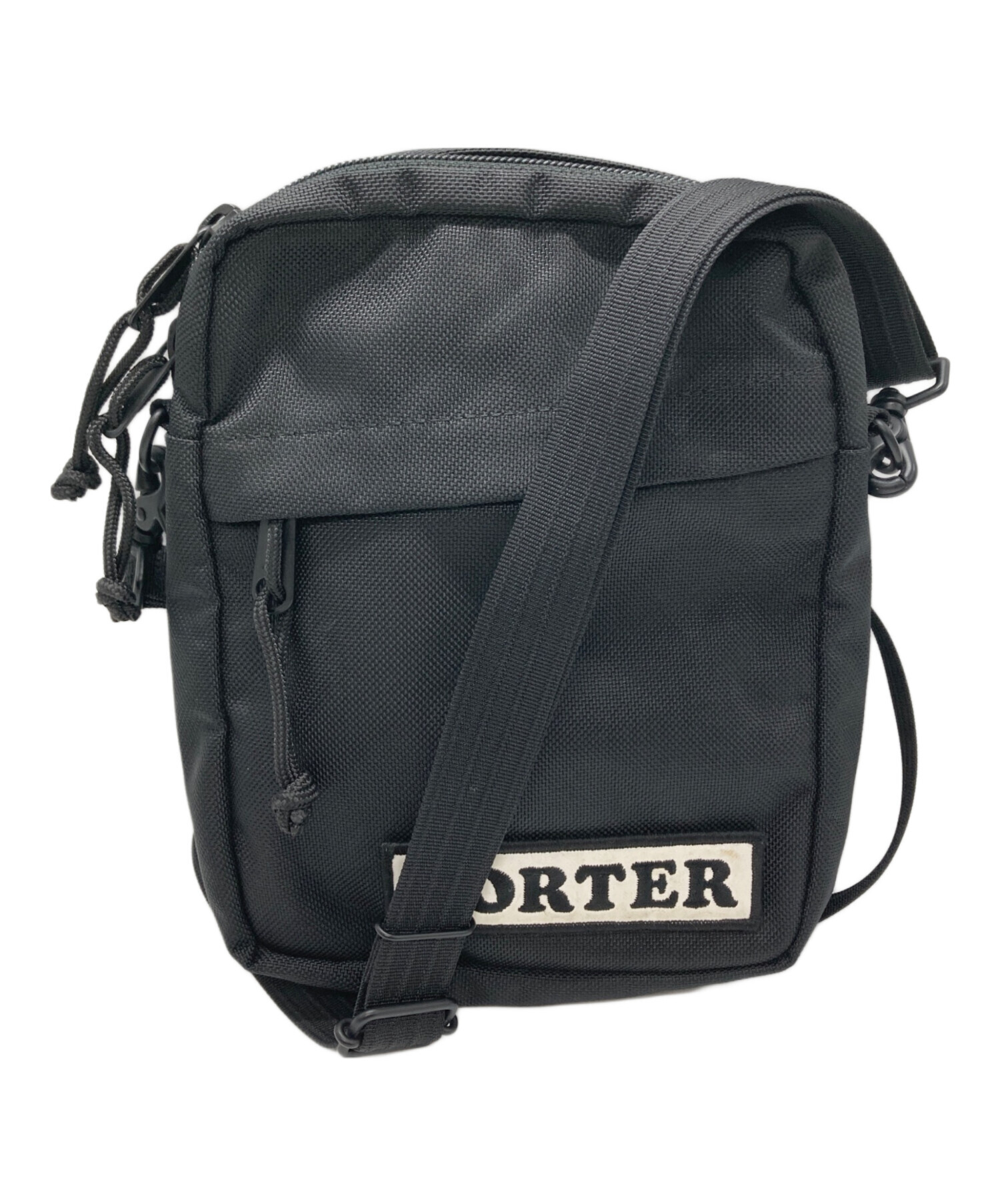 中古・古着通販】PORTER (ポーター) ショルダーバッグ ブラック