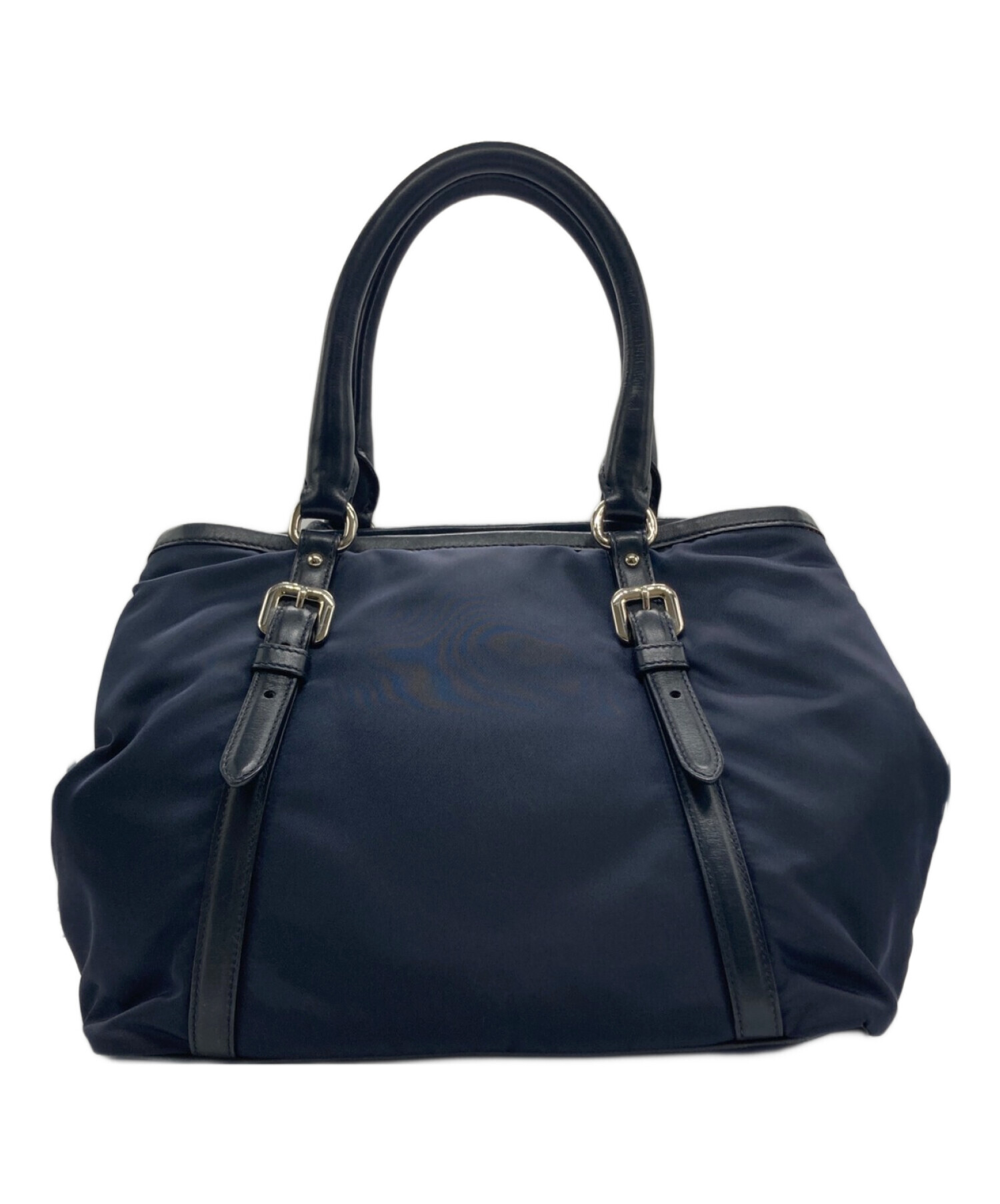 中古・古着通販】PRADA (プラダ) ハンドバッグ ネイビー｜ブランド