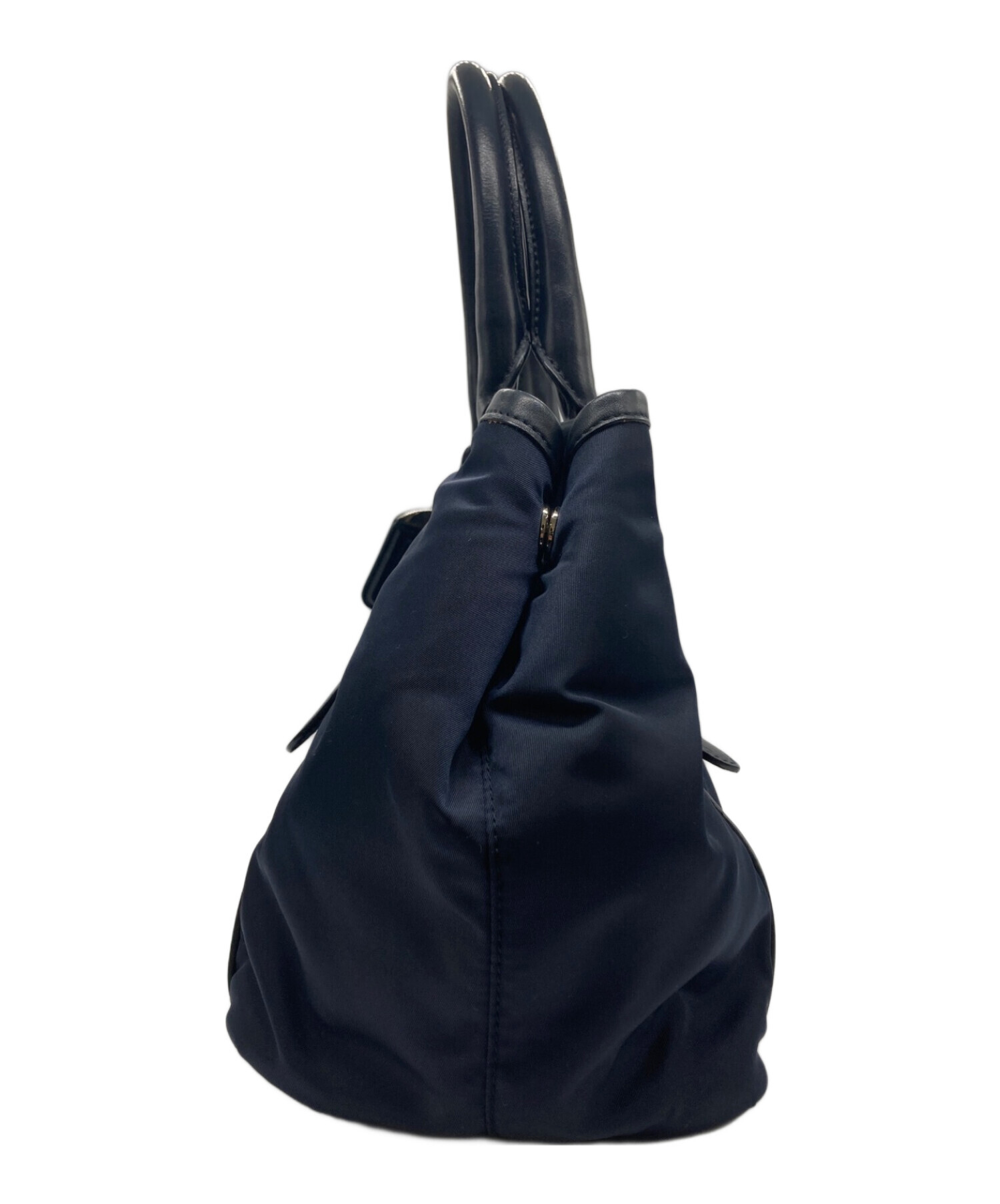 中古・古着通販】PRADA (プラダ) ハンドバッグ ネイビー｜ブランド