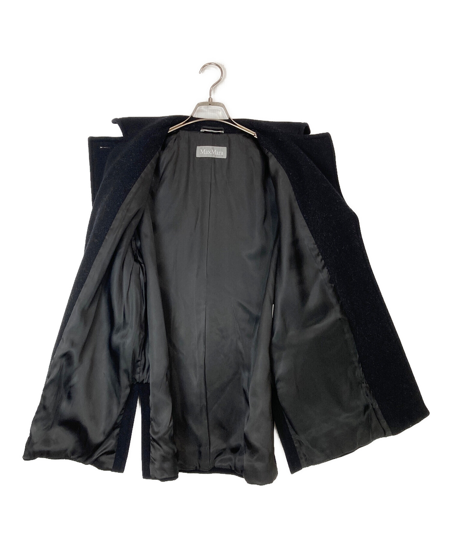 中古・古着通販】MaxMara (マックスマーラ) ウールジャケット ブラック