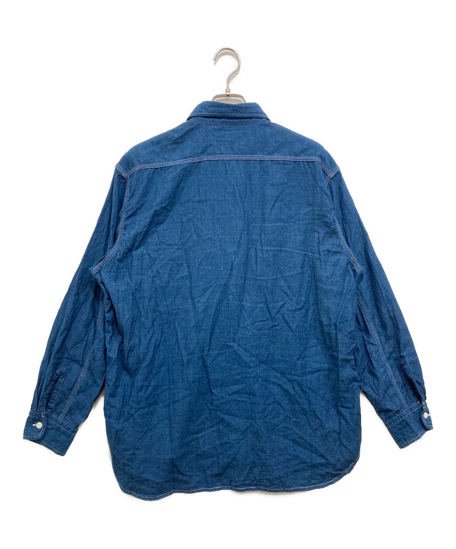 中古・古着通販】BEAMS PLUS (ビームスプラス) ワークシャツ ブルー