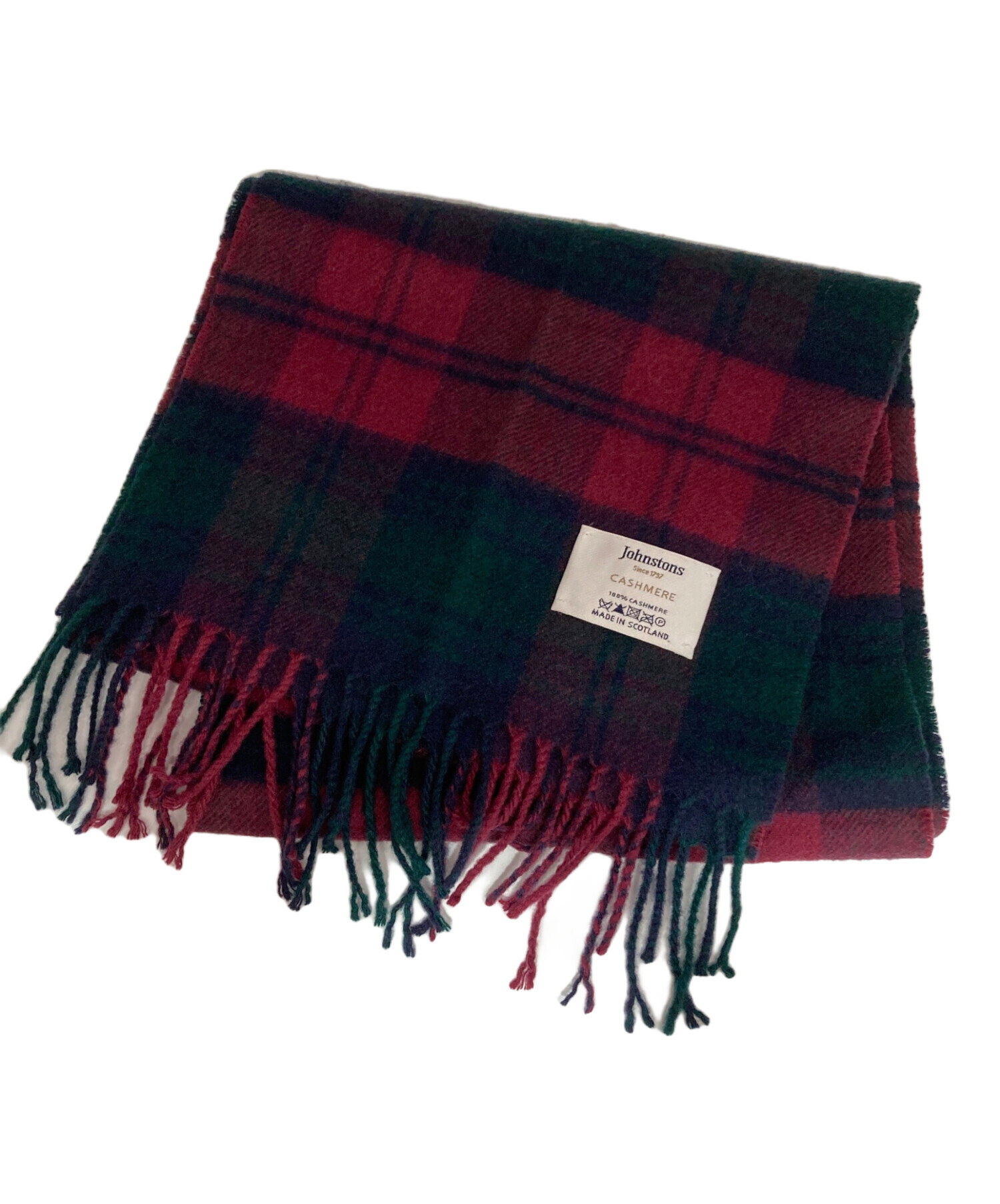 中古・古着通販】JOHNSTONS (ジョンストンズ) カシミヤマフラー