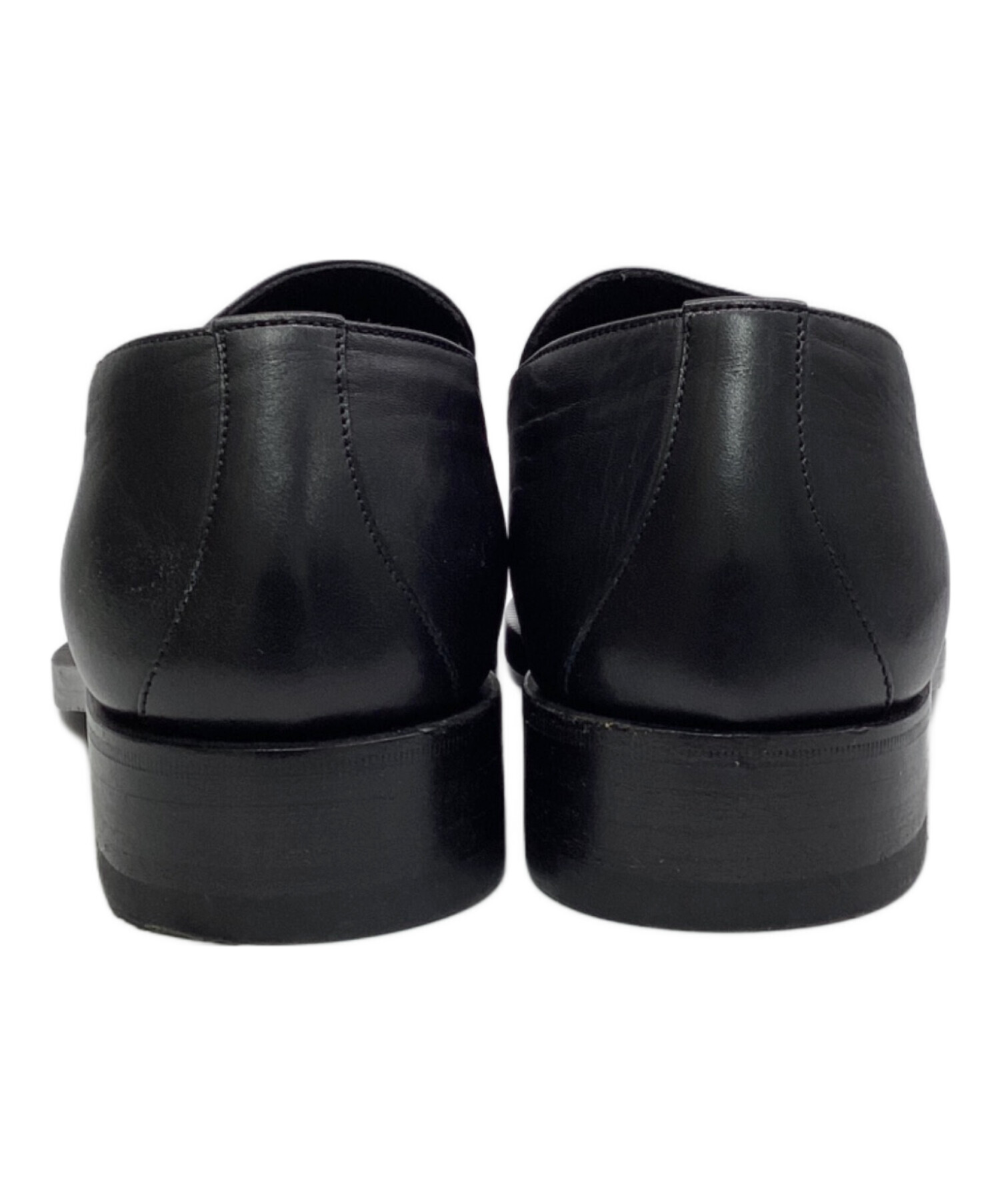 中古・古着通販】GUCCI (グッチ) ホースビットローファー ブラック