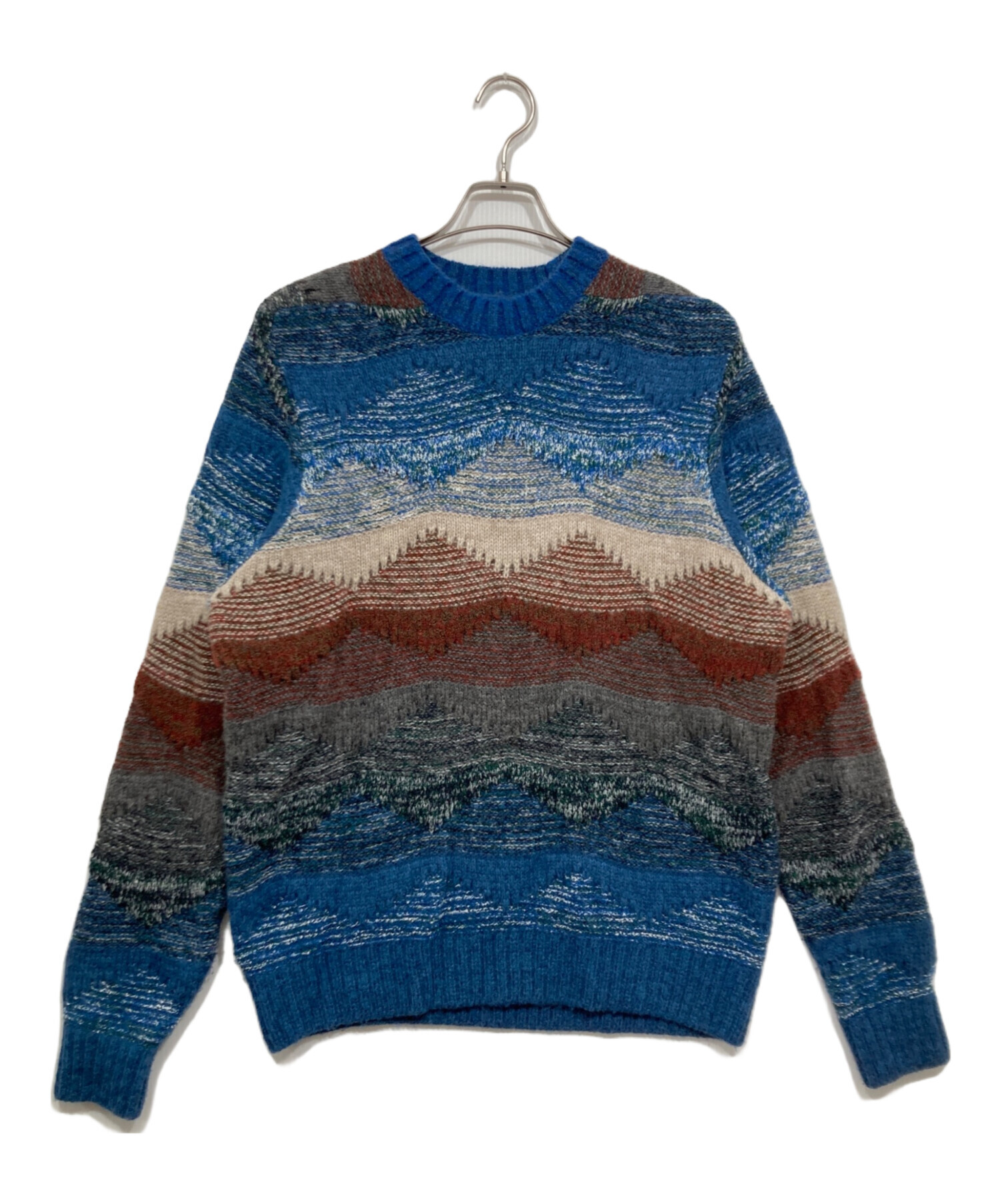 中古・古着通販】SOPHNET. (ソフネット) ABSTRACT CREWNECK KNIT