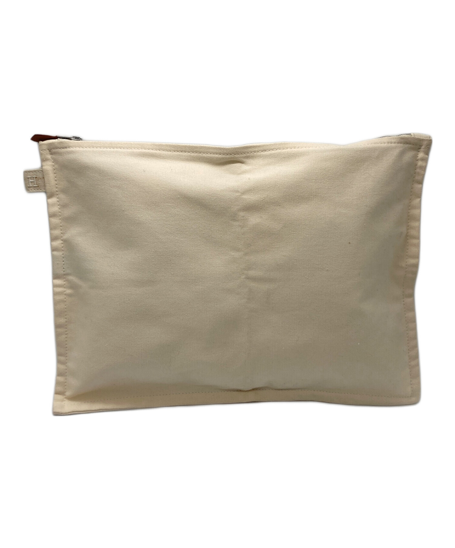 HERMES エルメス ポーチ レディース 【古着】【中古】 中古・古着通販】HERMES (エルメス) ボラボラポーチ アイボリー サイズ