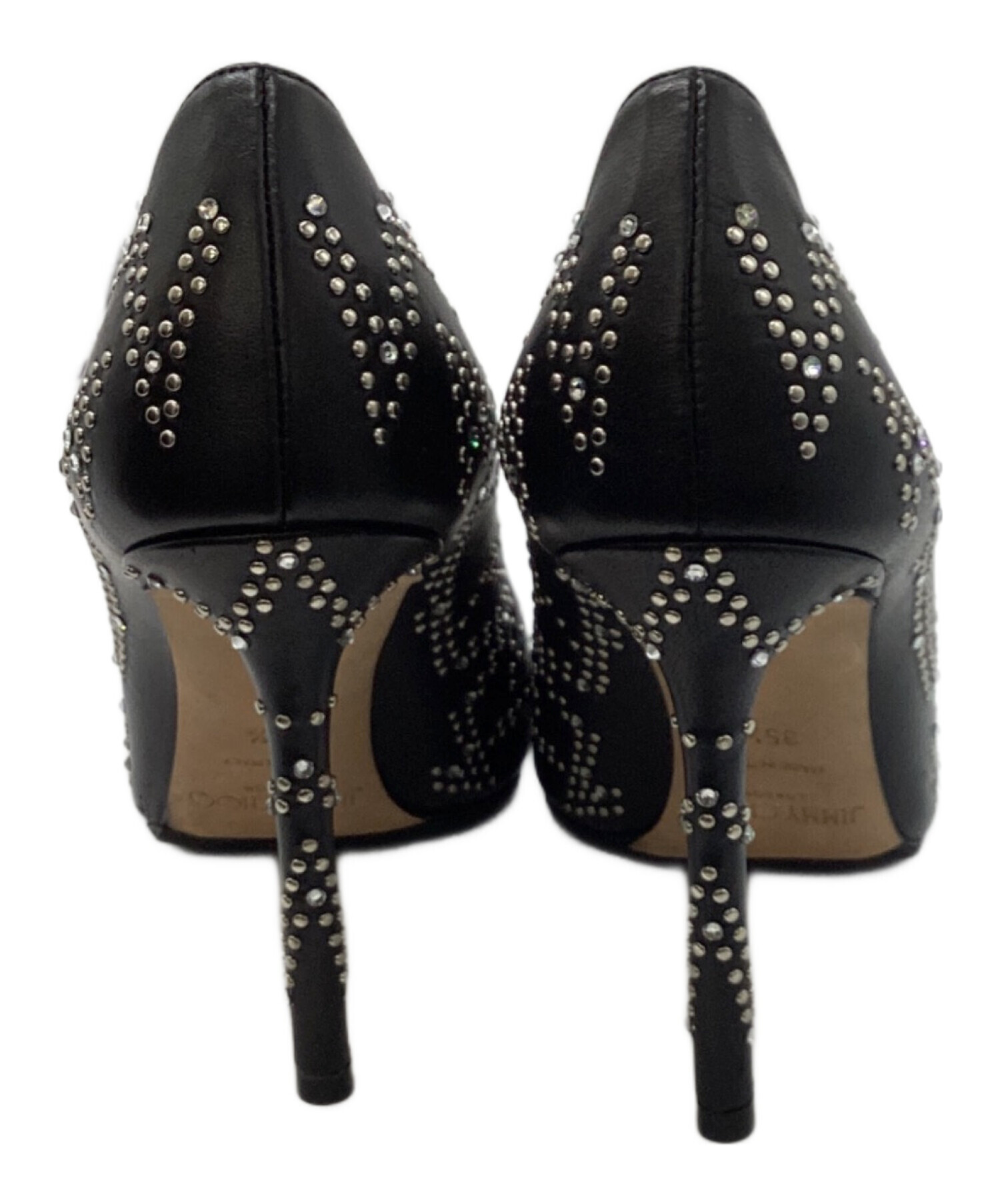 中古・古着通販】JIMMY CHOO (ジミーチュウ) スタッズハイヒール