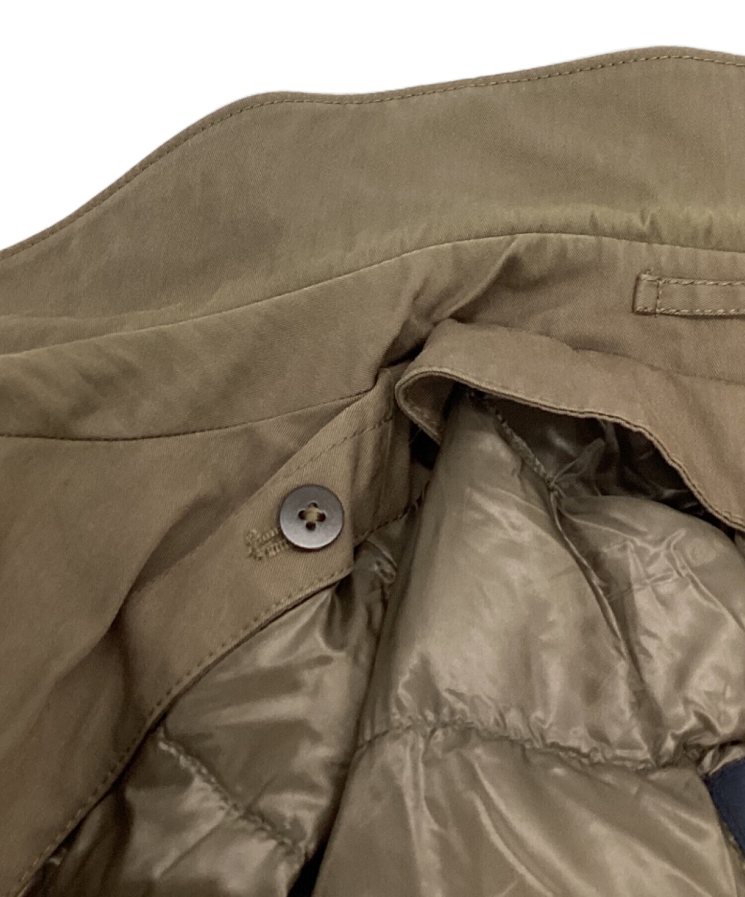 中古・古着通販】HERNO (ヘルノ) ダウンライナー付コート ブラウン