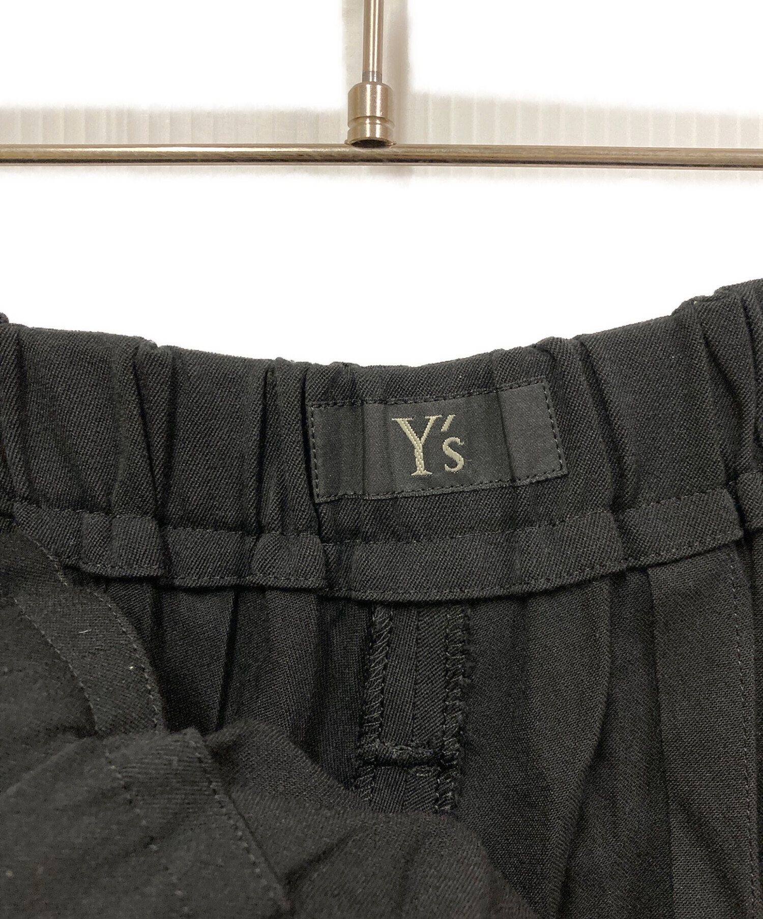 中古・古着通販】Y's (ワイズ) ウール・レーヨン袴ワイドパンツ