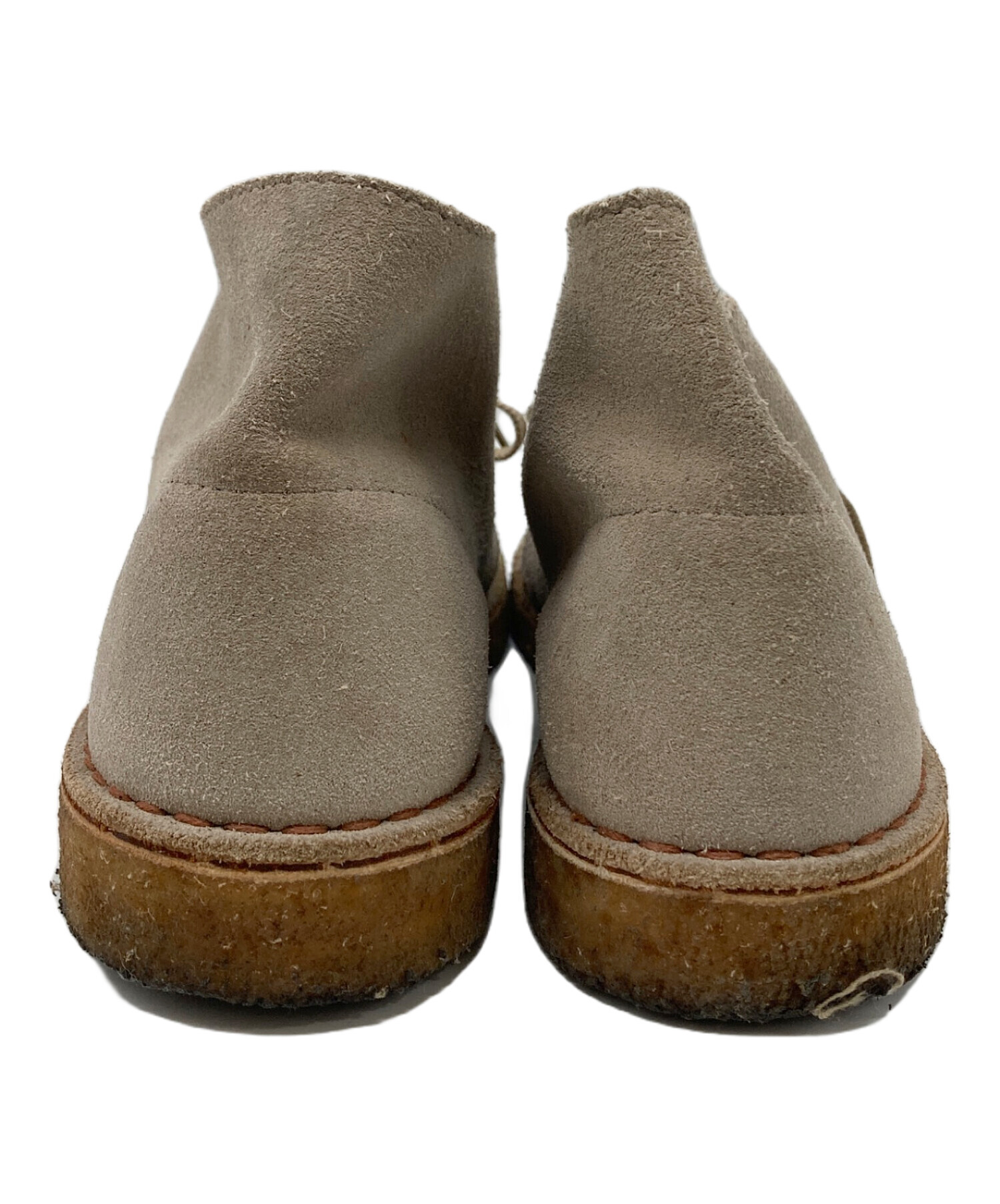 中古・古着通販】CLARKS (クラークス) デザートシューズ グレー サイズ