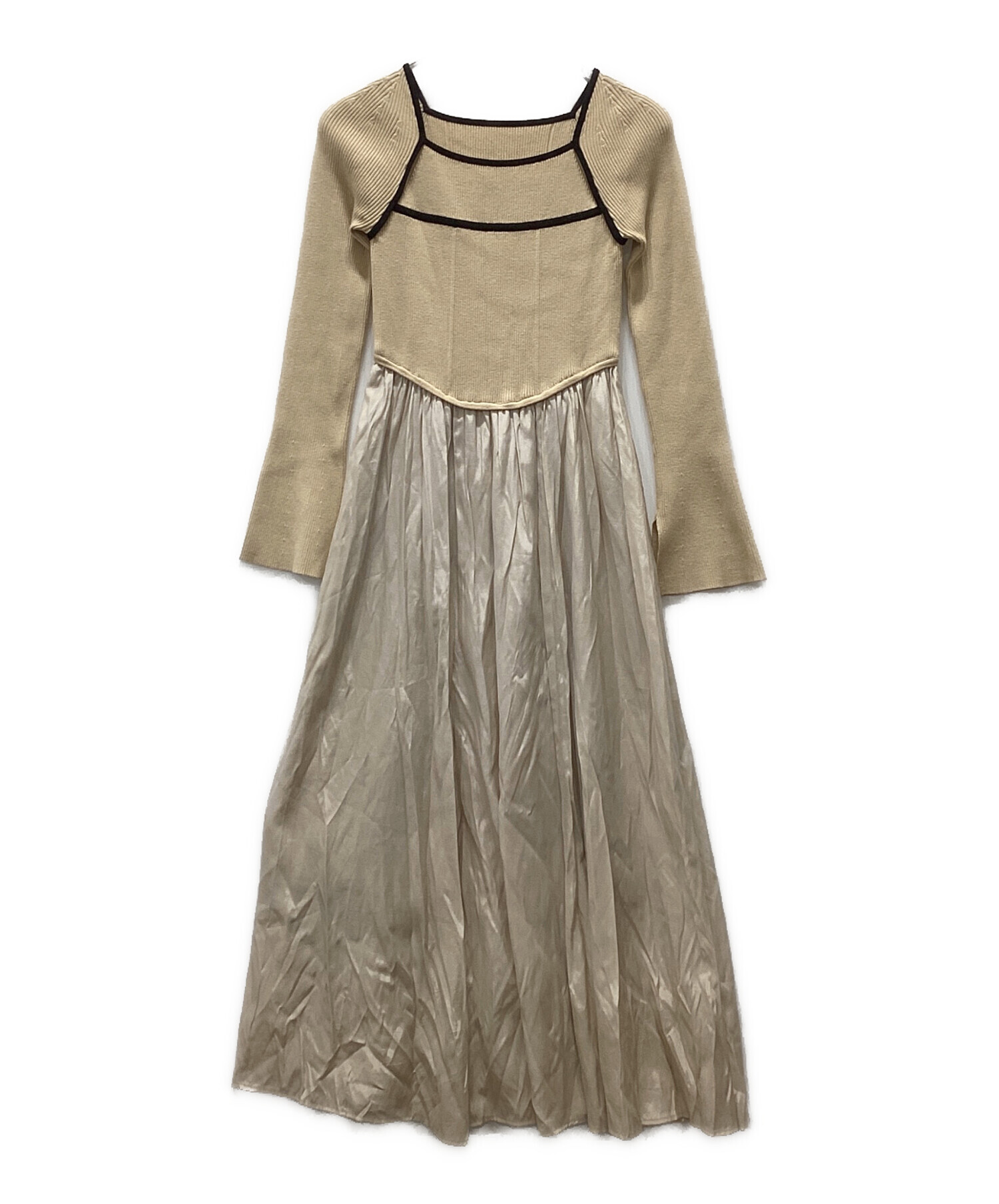 中古・古着通販】Lily Brown (リリーブラウン) バイカラーライン