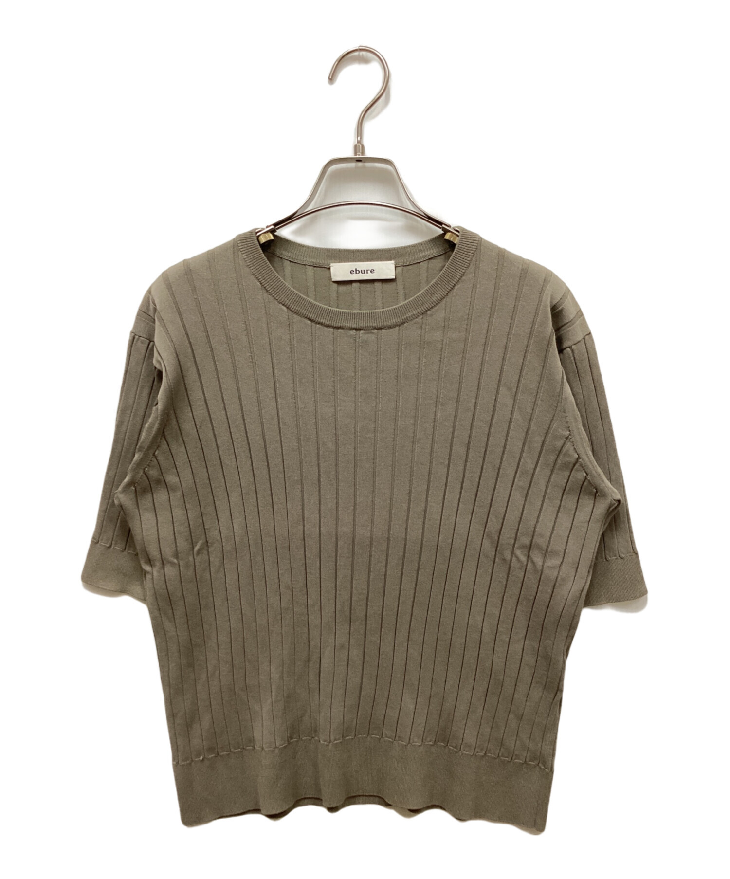 中古・古着通販】EBURE (エブール) アンサンブルカーディガン オリーブ