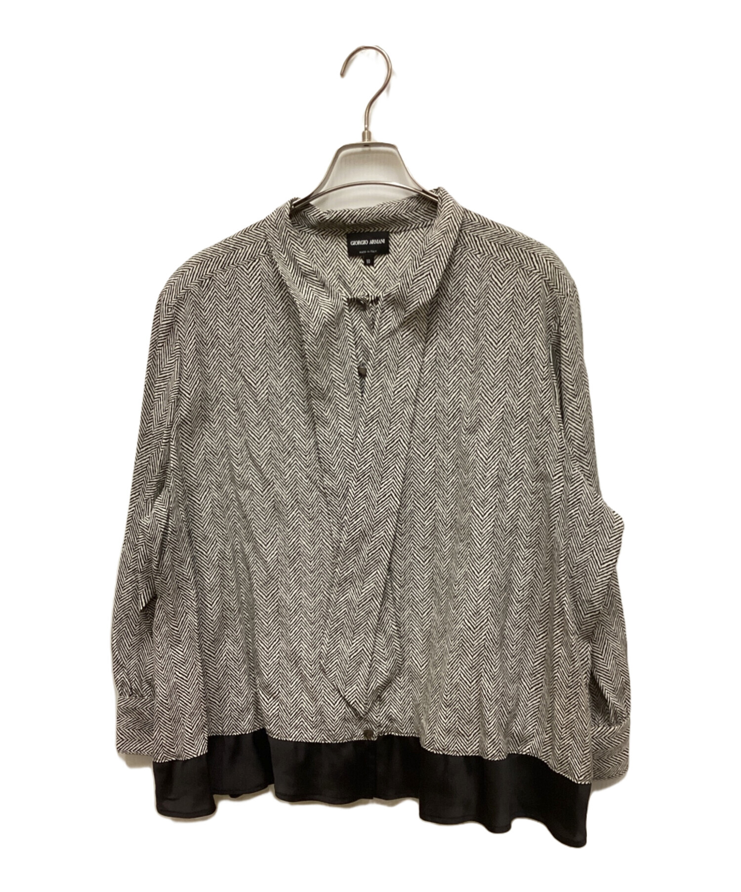 GIORGIO ARMANI ジョルジオアルマーニ ブラウス レディース 【古着】【中古】 中古・古着通販】GIORGIO ARMANI (ジョルジョアルマーニ) シルク