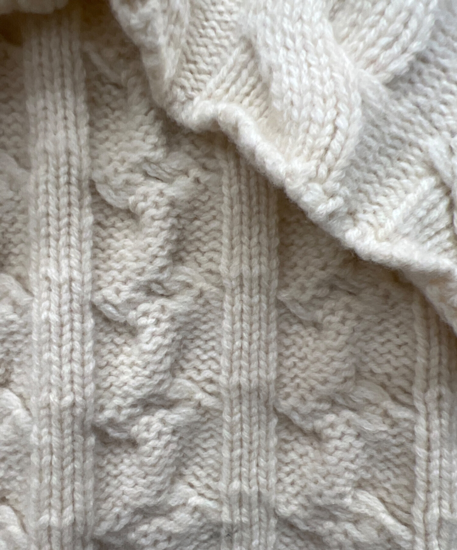 中古・古着通販】INSCRIRE (アンスクリア) ショートチルデンニット