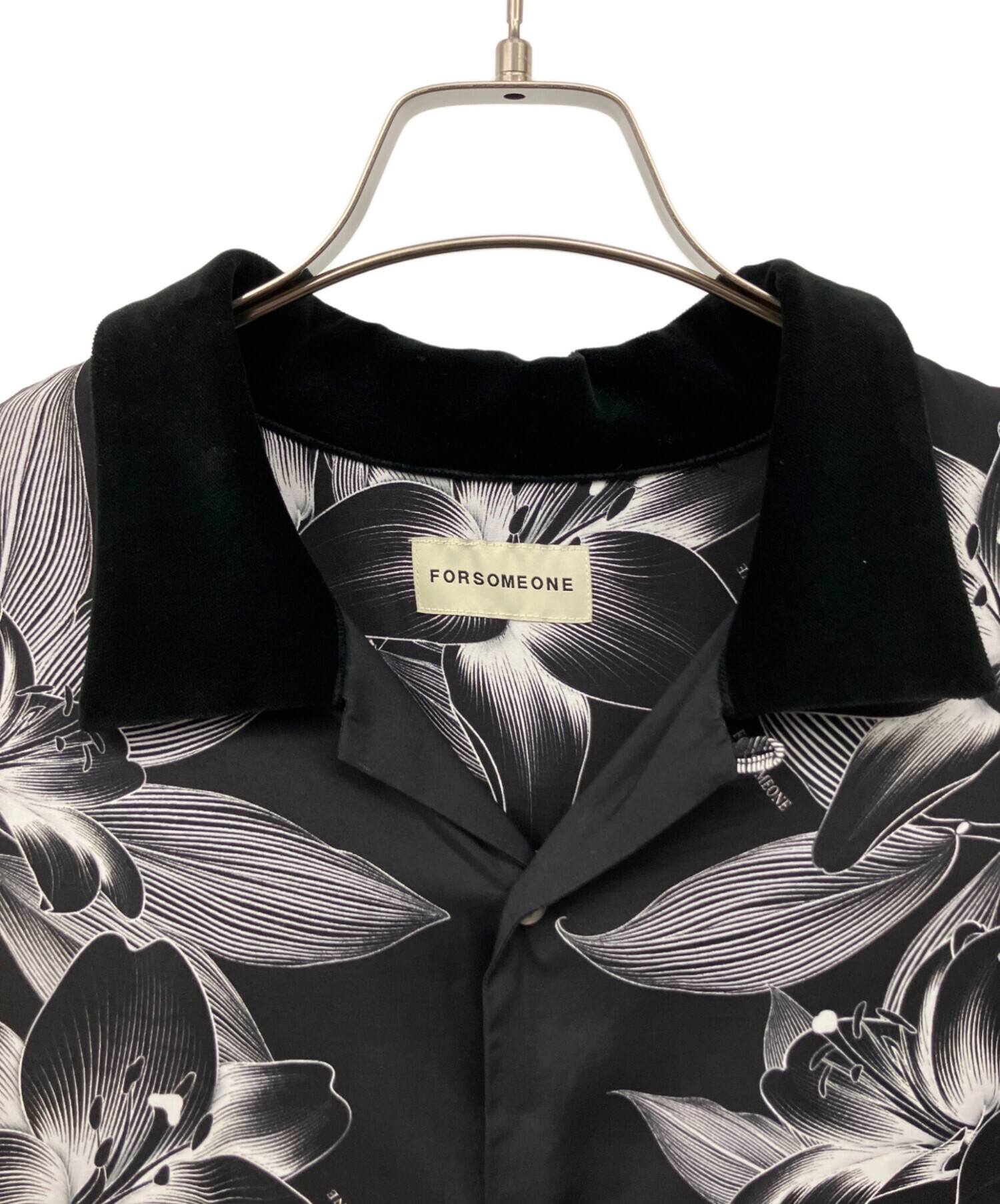 中古・古着通販】FORSOMEONE (フォーサムワン) FLOWER RUDE SHIRT