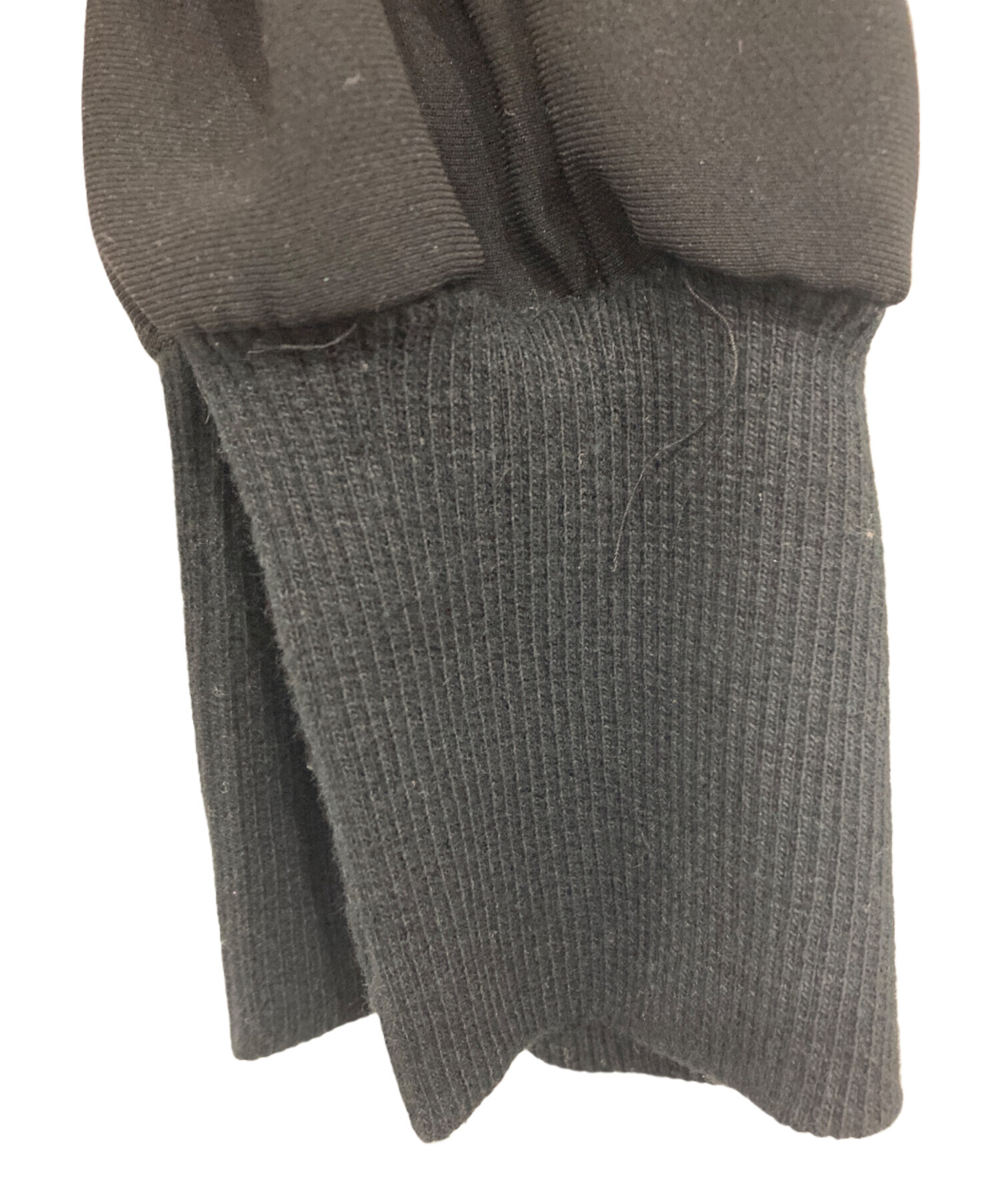 中古・古着通販】Col Pierrot (コルピエロ) 裾リブパンツ ブラック