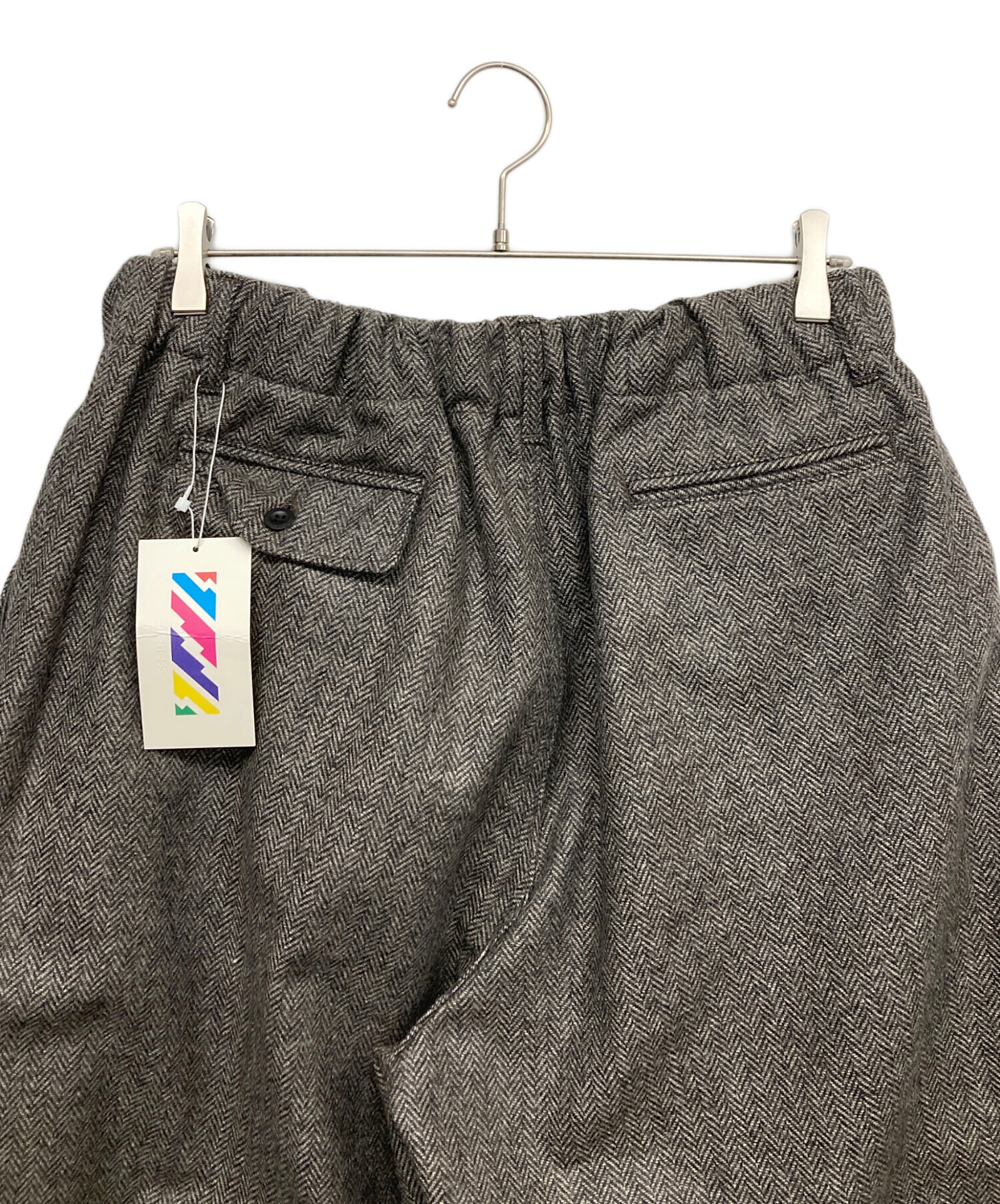 中古・古着通販】is-ness (イズネス) balloon EZ pants Herringbone