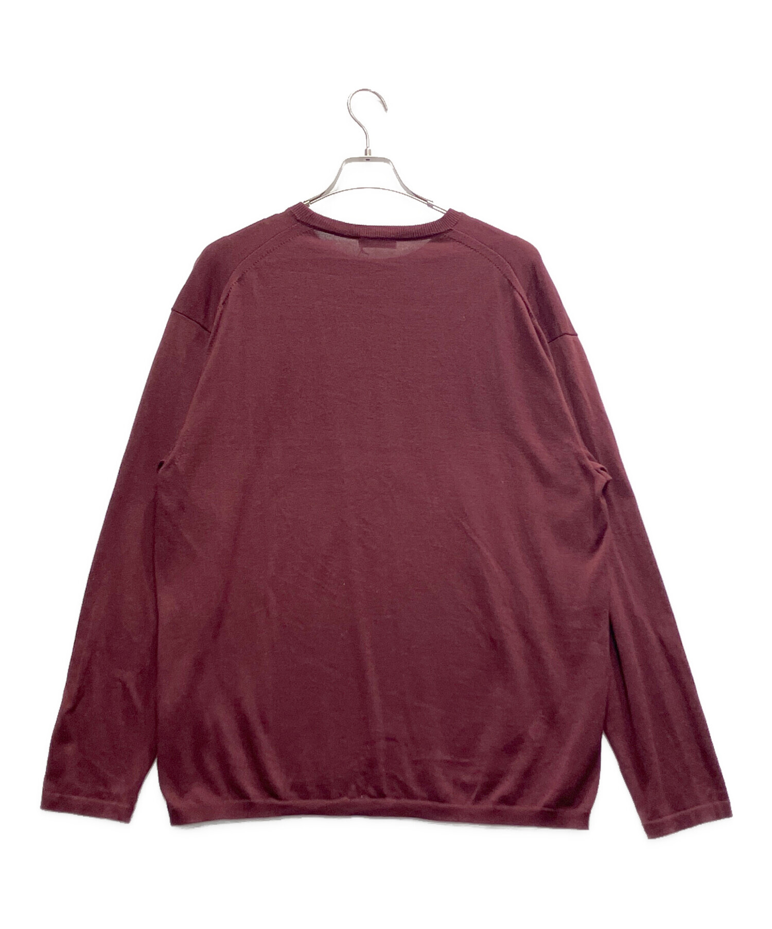 中古・古着通販】ATON (エイトン) COTTON SILK CASHMERE CREWNECK