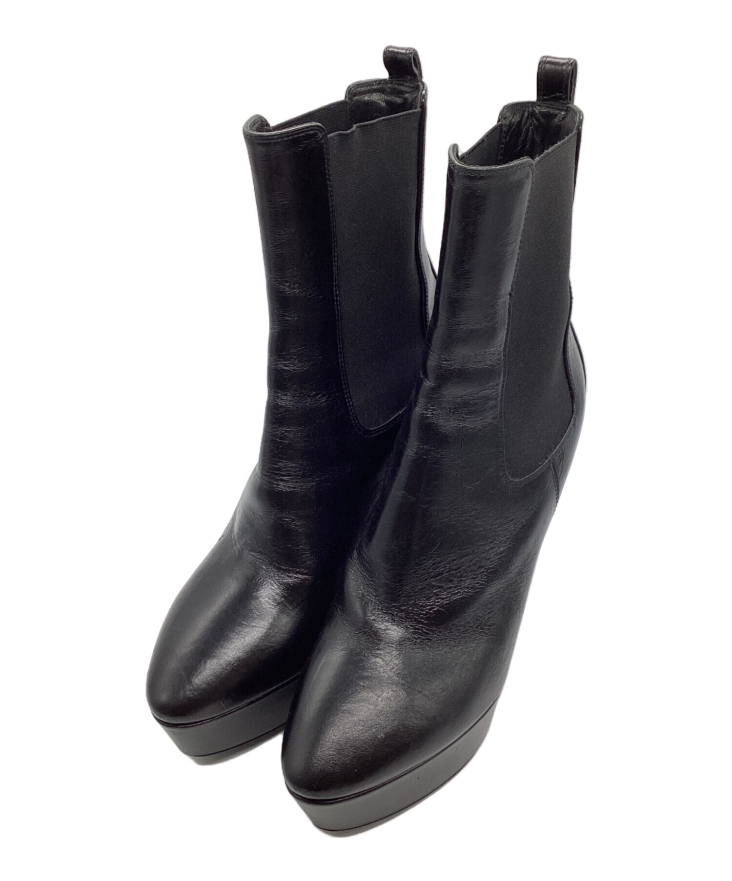 SAINT LAURENT PARIS サンローランパリ ブーツ レディース 【古着】【中古】 中古・古着通販】Saint Laurent Paris (サンローランパリ