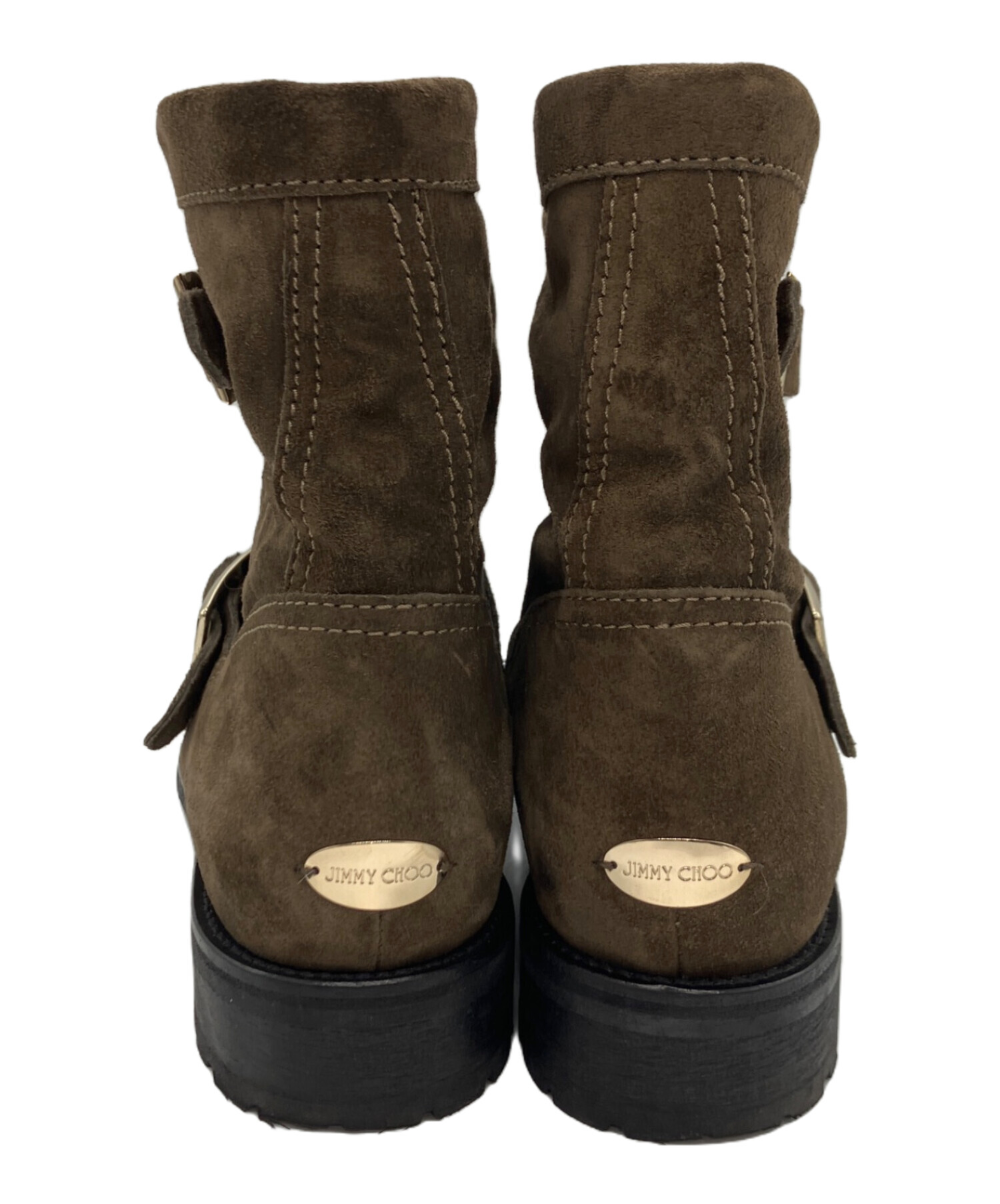 JIMMY CHOO ジミーチュー ブーツ メンズ 【古着】【中古】 中古・古着通販】JIMMY CHOO (ジミーチュウ) YOUTHエンジニアブーツ