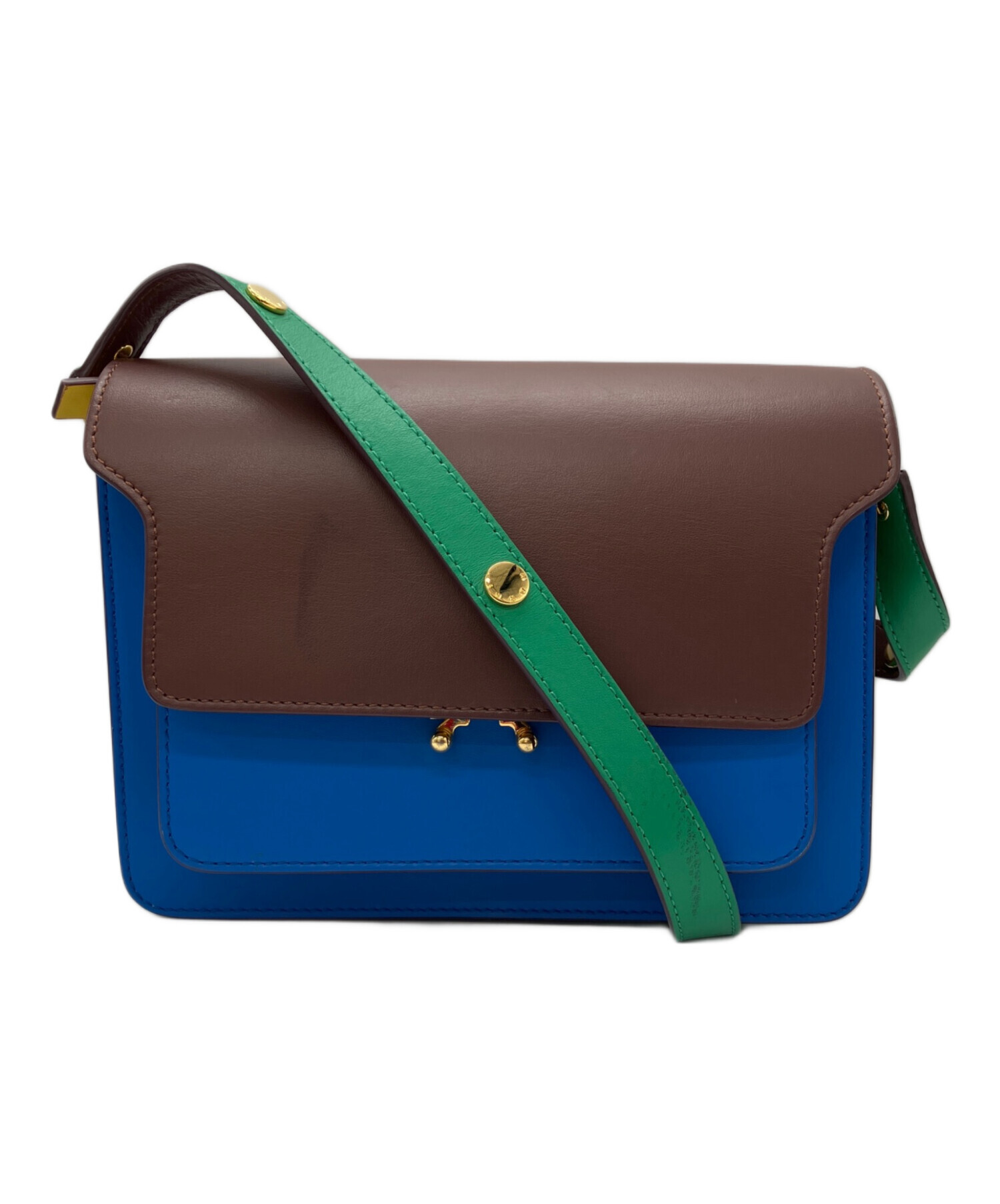 中古・古着通販】MARNI (マルニ) カーフスキントランクショルダー