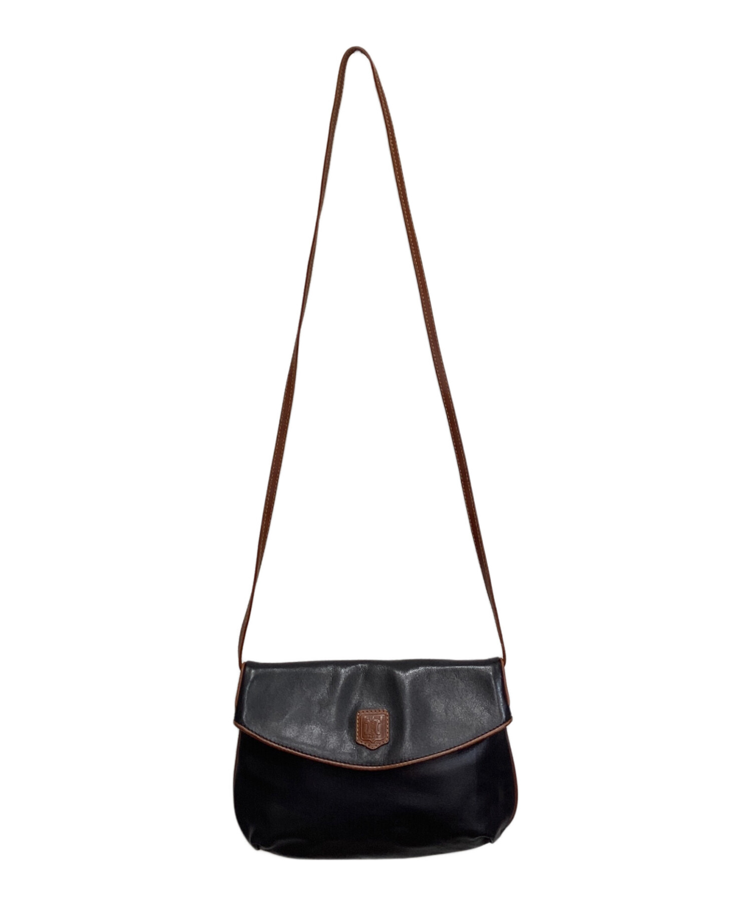 中古・古着通販】CELINE (セリーヌ) ショルダーバッグ ブラック