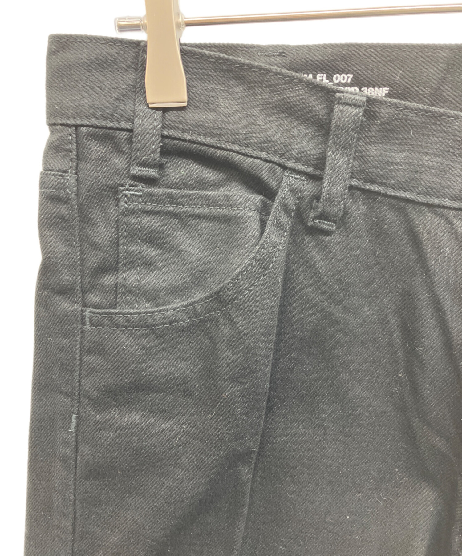 中古・古着通販】CELINE (セリーヌ) ディランフレアジーンズ ブラック