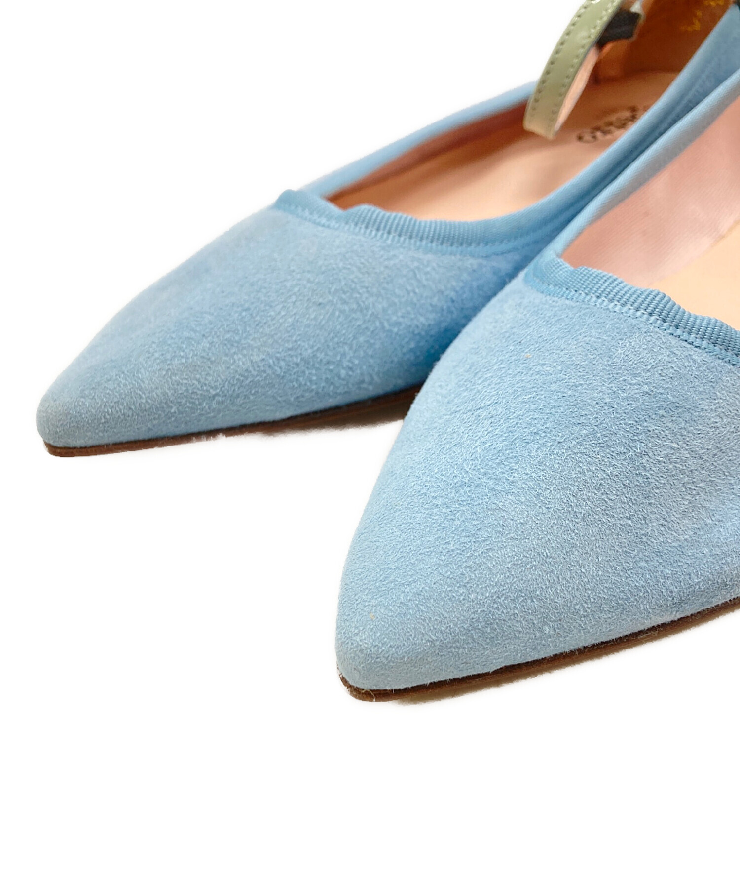 中古・古着通販】Repetto (レペット) ポインテッドシューズ ブルー