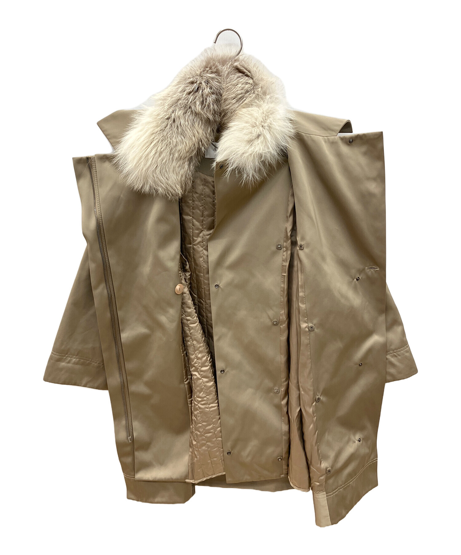 中古・古着通販】ADORE (アドーア) ライナー付コート ブラウン サイズ