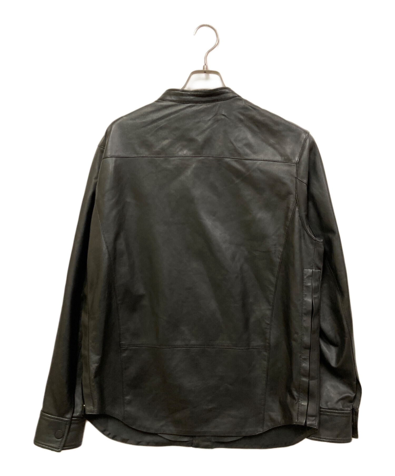 中古・古着通販】EMPORIO ARMANI (エンポリオアルマーニ) レザーシャツ