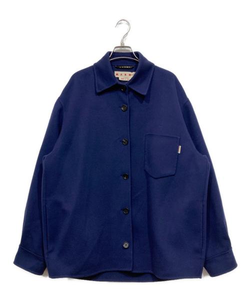 中古・古着通販】MARNI (マルニ) SINGLE-BREASTED SHIRT JACKET