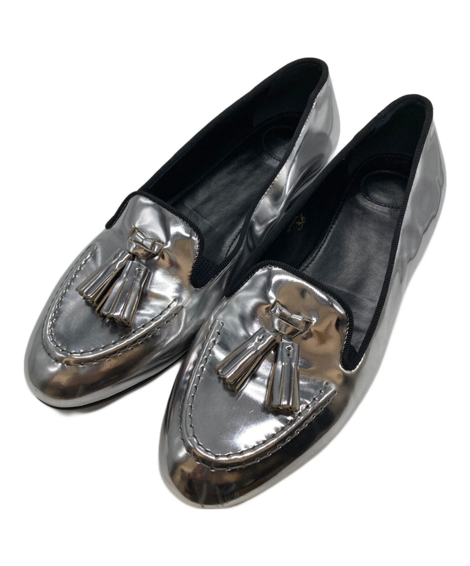 中古・古着通販】CHURCH'S (チャーチ) タッセルローファー シルバー