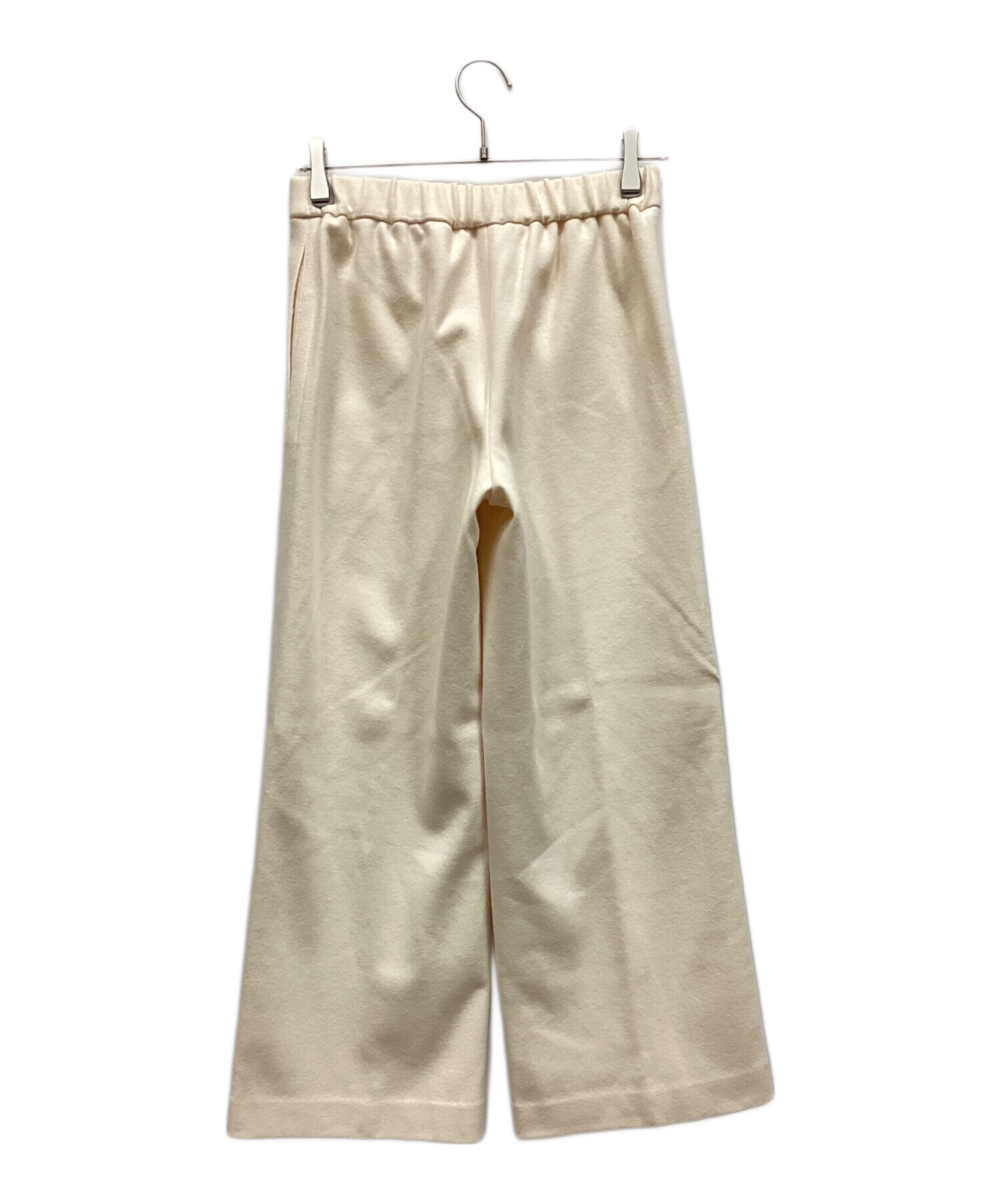 中古・古着通販】theory (セオリー) ウールパンツ アイボリー サイズ:P