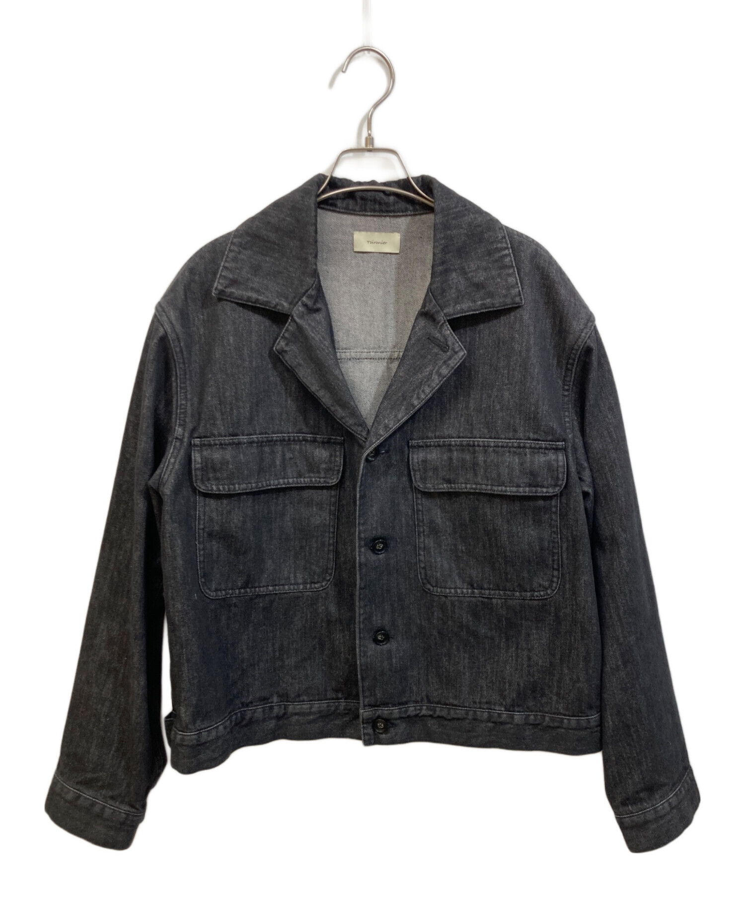 中古・古着通販】Toironier (トワロニエ) Denim Trucker Jacket グレー