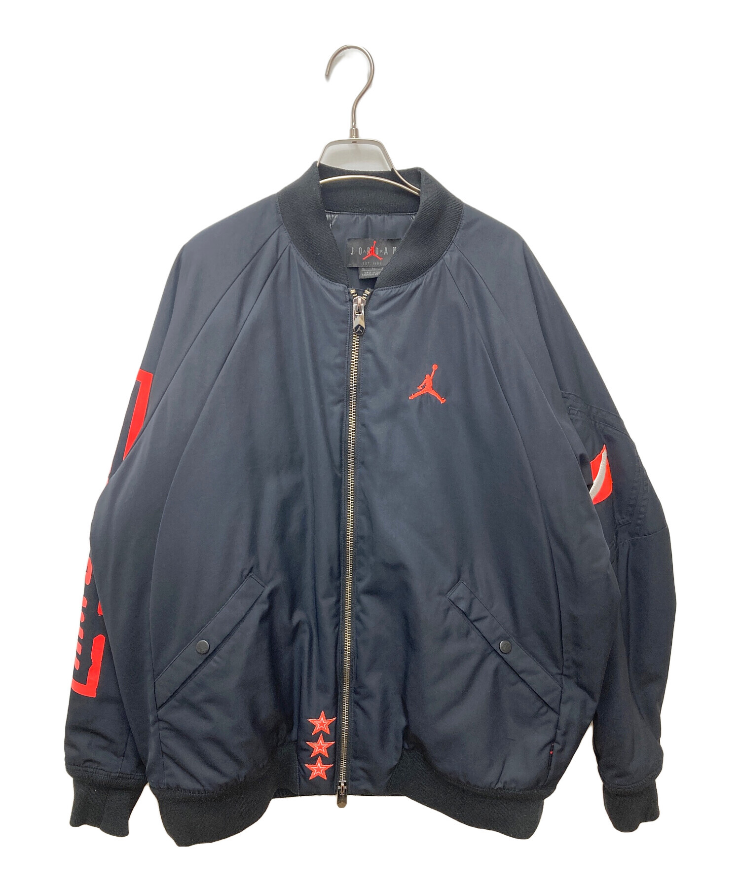 中古・古着通販】JORDAN (ジョーダン) ジャケット ブラック サイズ:XL