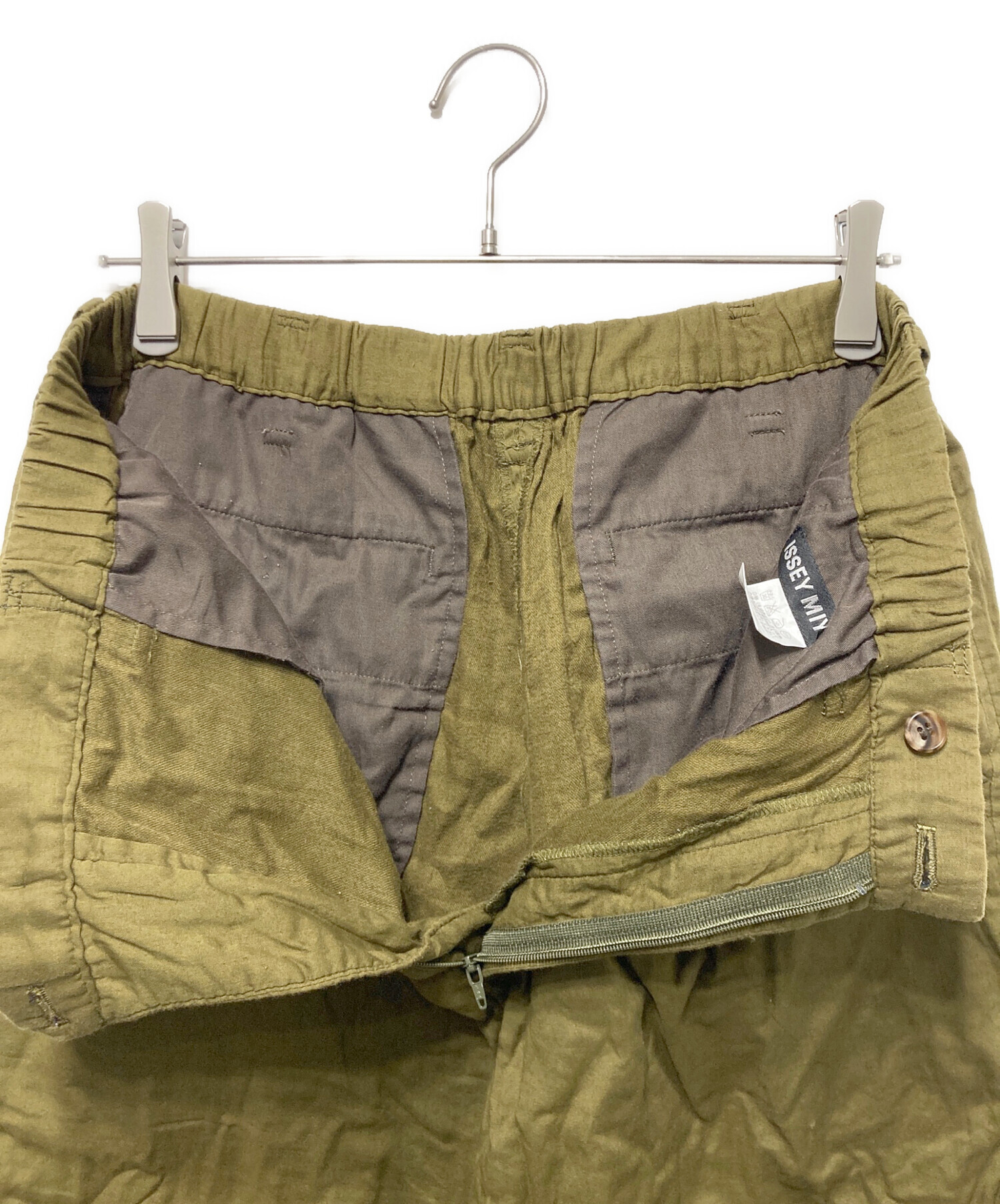 中古・古着通販】ISSEY MIYAKE (イッセイミヤケ) ワイドイージーパンツ