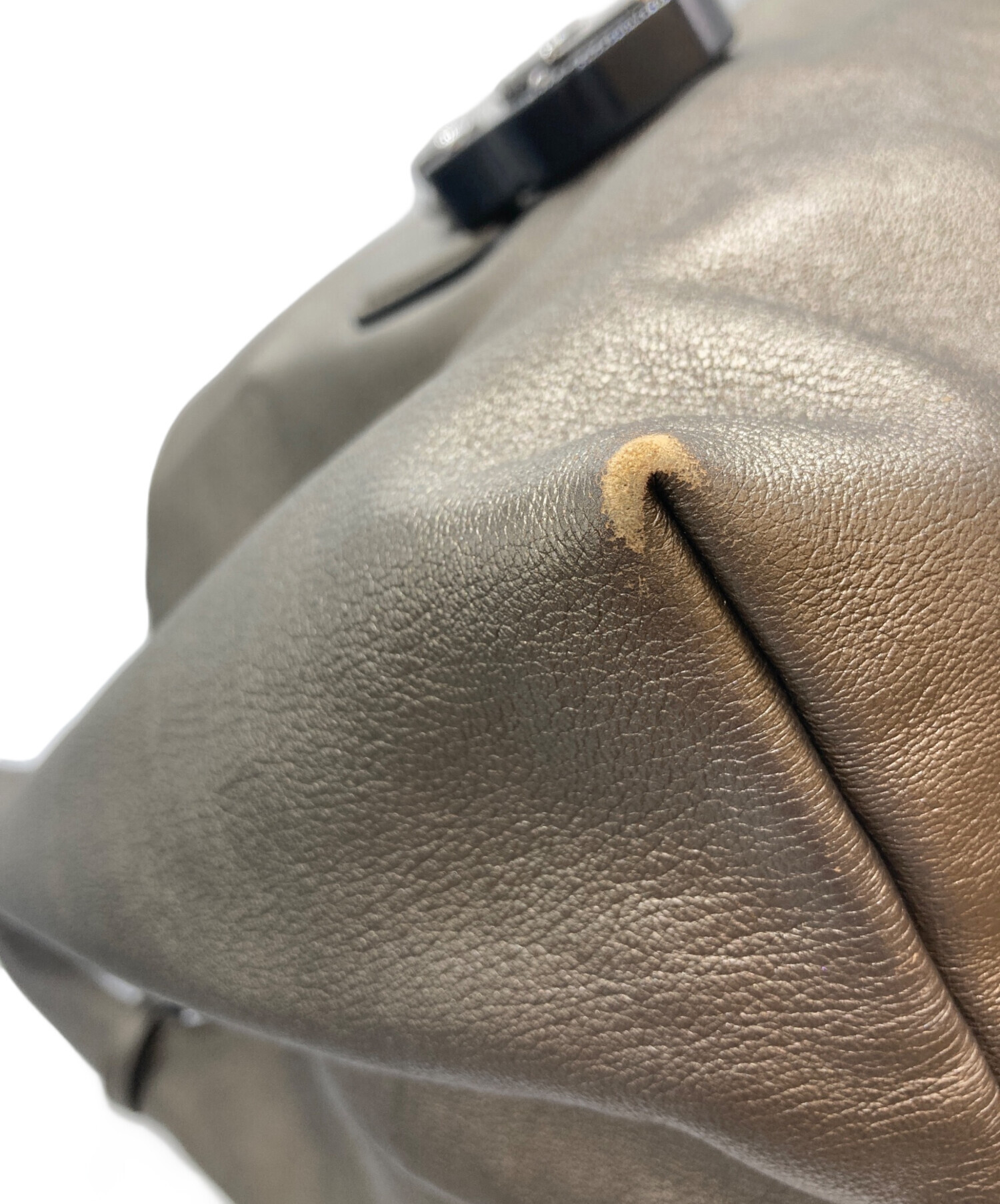 中古・古着通販】LOEWE (ロエベ) ハンドバッグ ブラウン｜ブランド