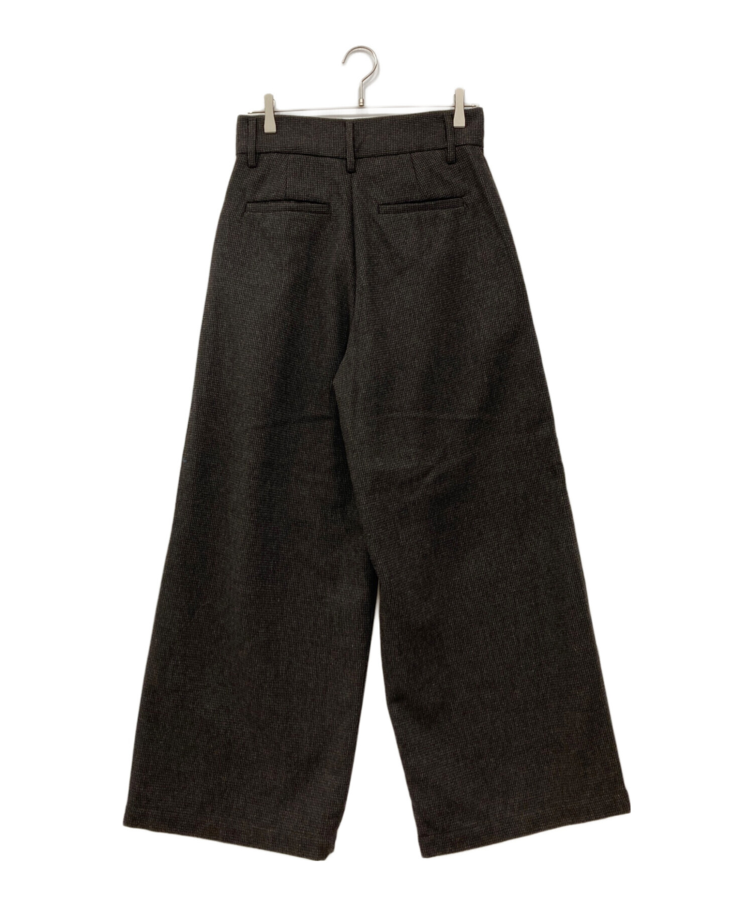 中古・古着通販】SINSS (シンス) ツイード3タックワイドスラックス