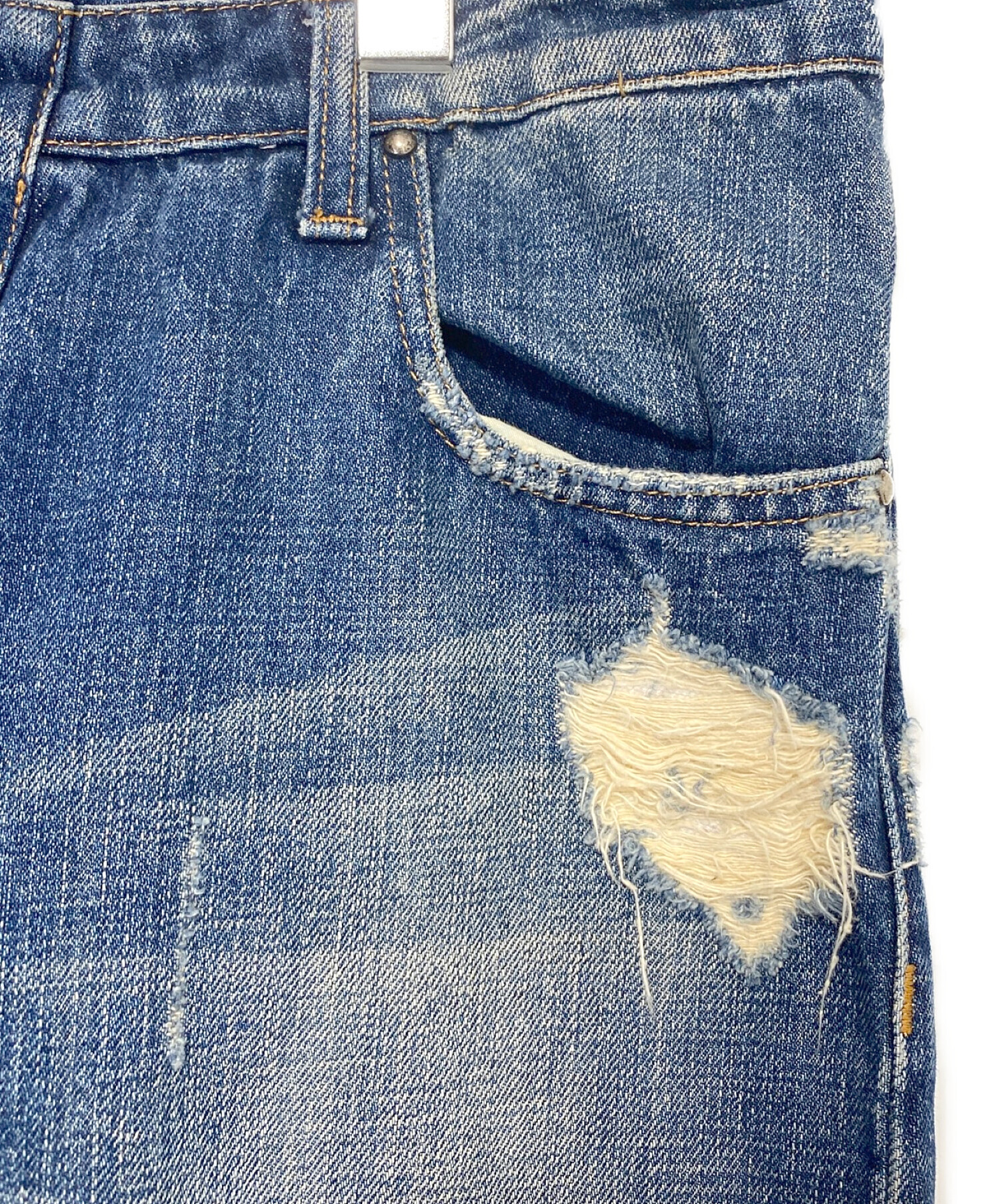 中古・古着通販】PIERRE BALMAIN (ピエールバルマン) デニムパンツ