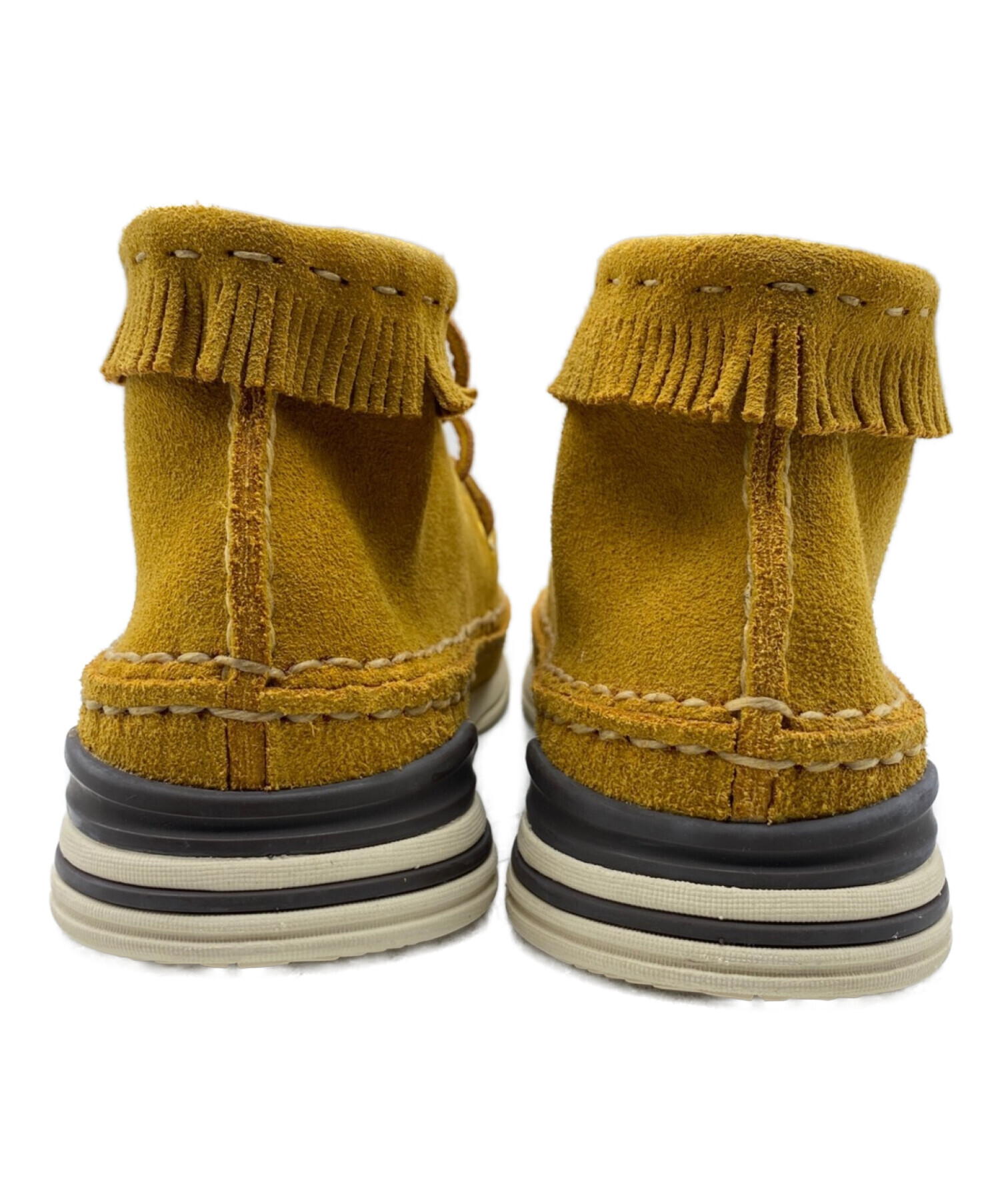中古・古着通販】VISVIM (ビズビム) VOYAGEUR MOC FOLK カーキ サイズ