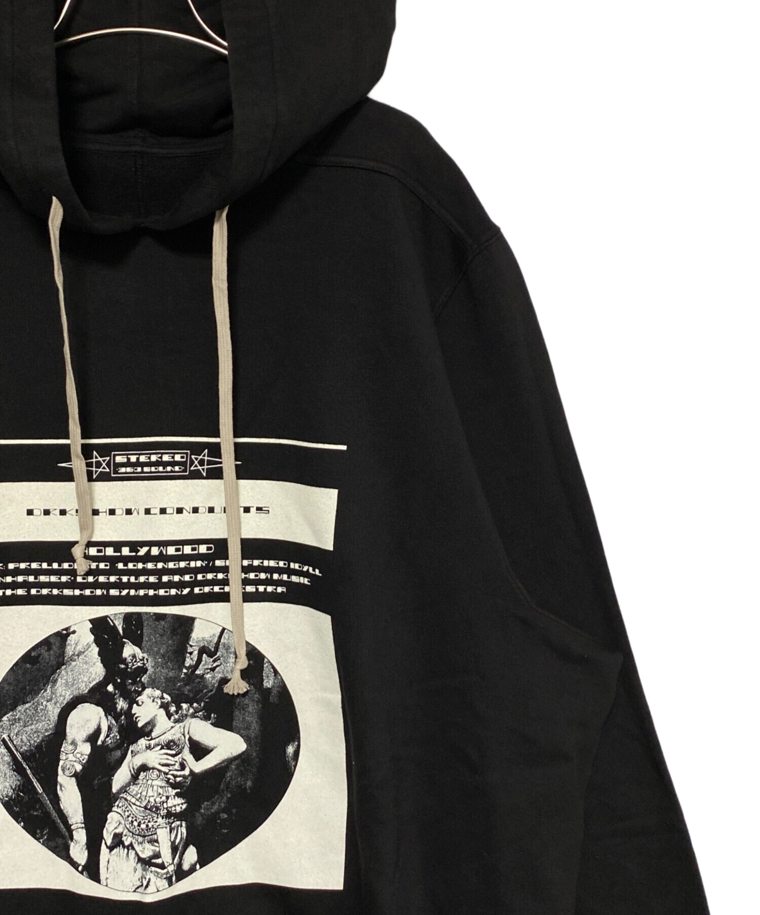 中古・古着通販】DRKSHDW (ダークシャドウ) OVERSIZED HOODIE ブラック