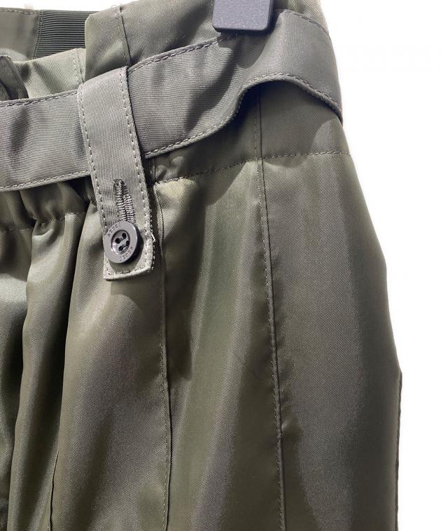 サカイ sacai Nylon Twill Skirt スカート ロング タイト 1 カーキ