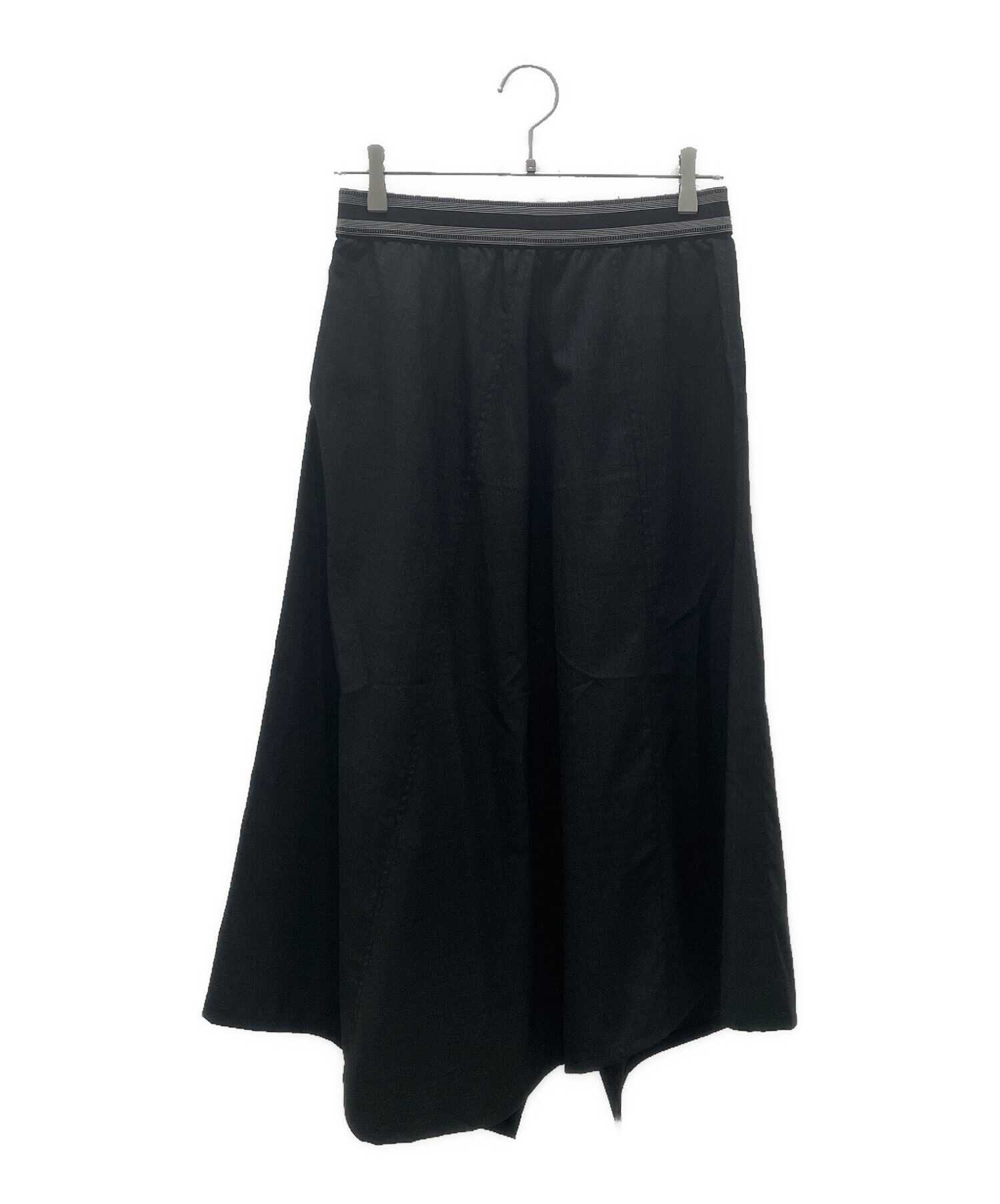 中古・古着通販】LOEWE (ロエベ) ASYMMETRIC SKIRT S359Y08X44 グレー