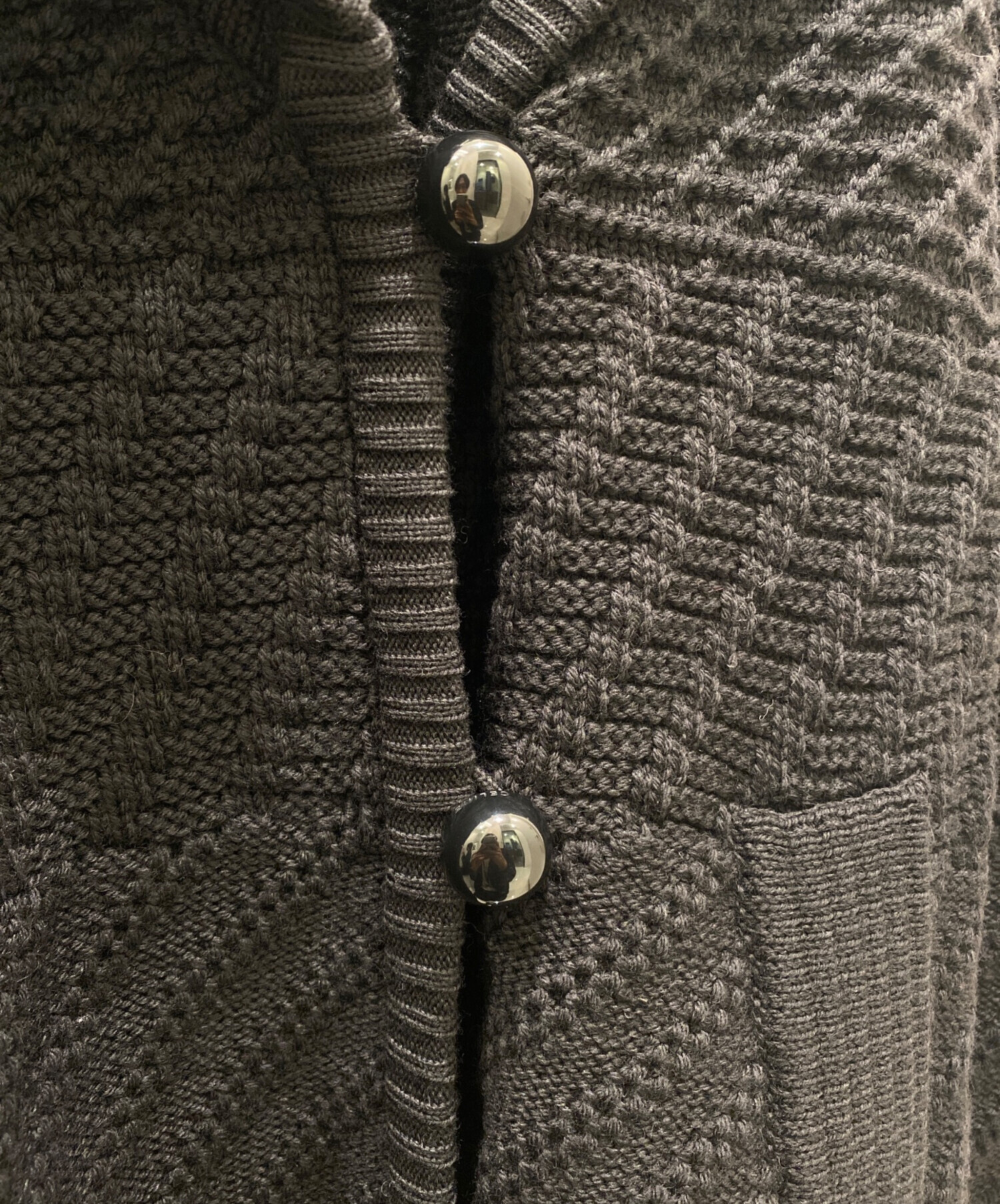 中古・古着通販】CELINE (セリーヌ) ケーブルニットジャケット