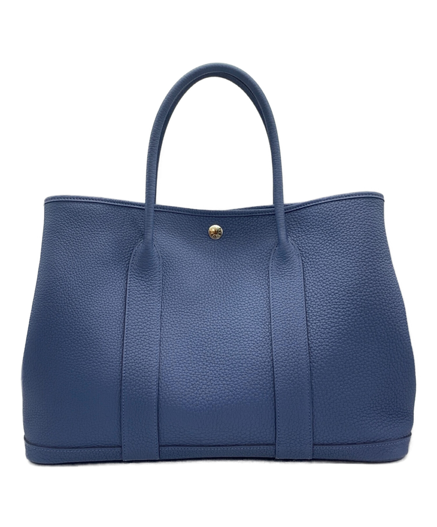 中古・古着通販】HERMES (エルメス) ガーデンパーティPM ネイビー