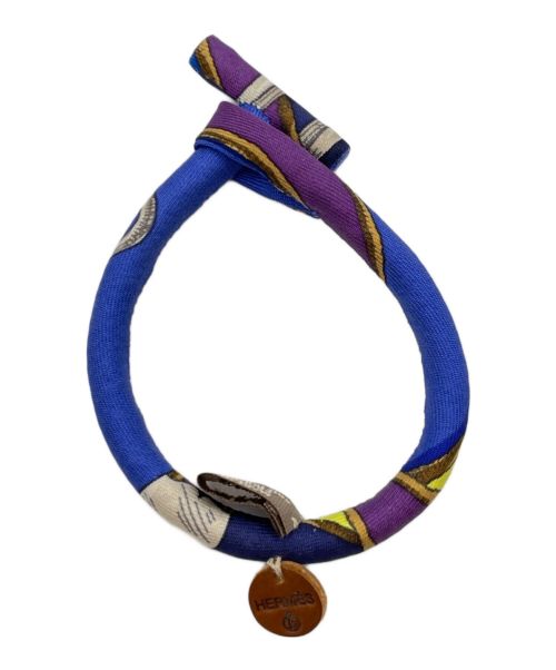 エルメス プティアッシュ ブレスレット マルチカラー シルバー金具 レザー レディース HERMES 【中古】 中古・古着通販】HERMES (エルメス) プティアッシュ マルチカラー