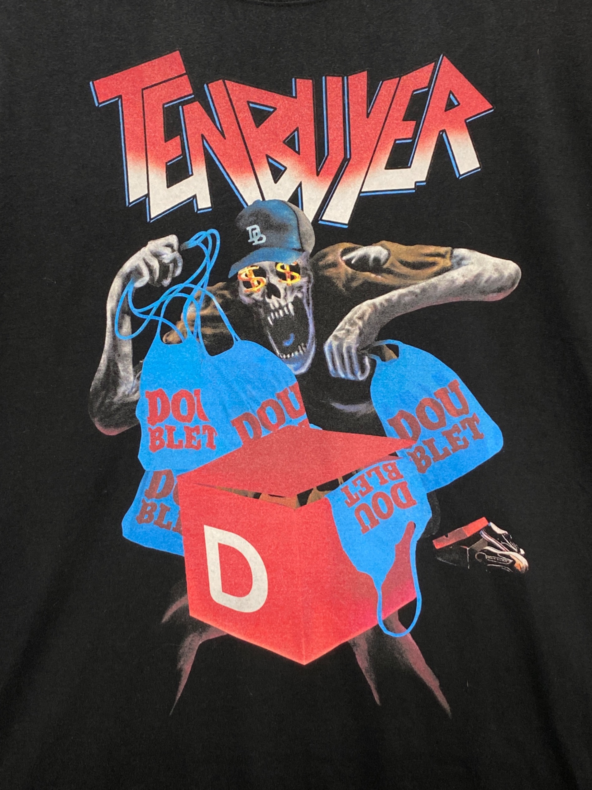 中古・古着通販】doublet (ダブレット) TENBUYER T-SHIRT ブラック