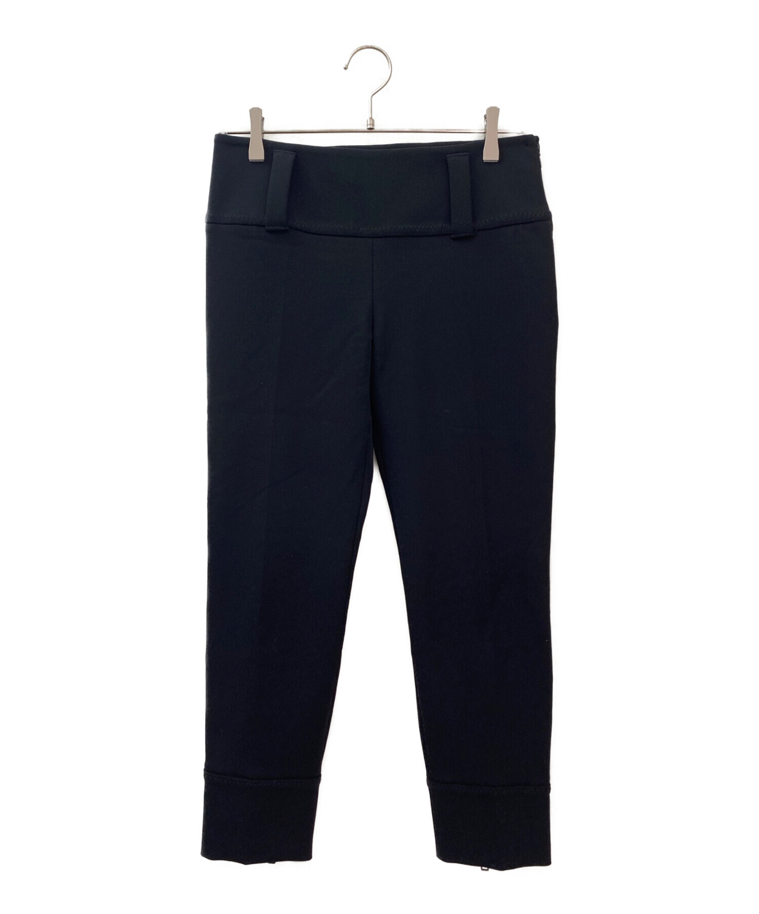 PRADA プラダ パンツ（その他） レディース 【古着】【中古】 中古・古着通販】PRADA (プラダ) ベルト付パンツ ブラック サイズ:38